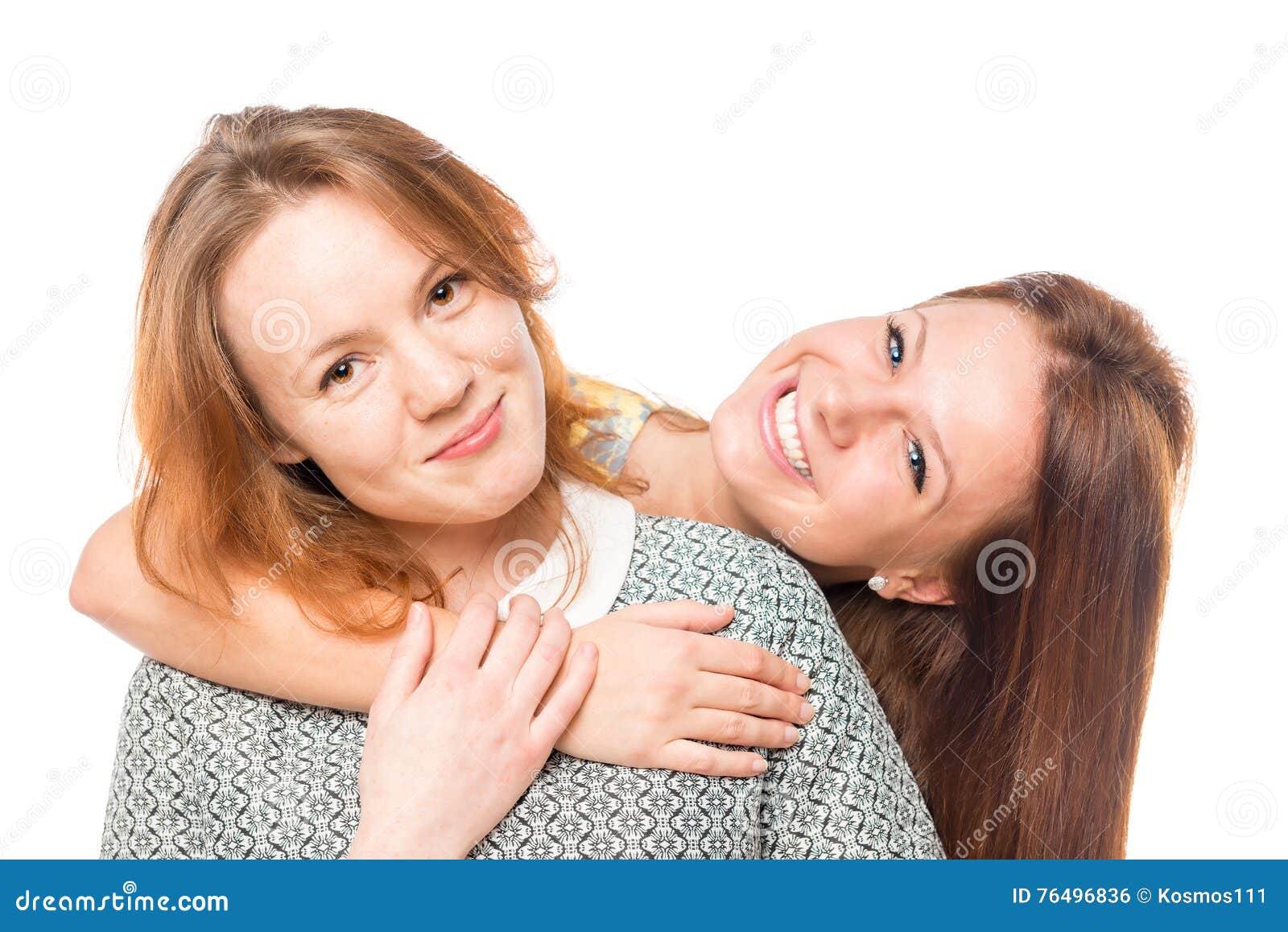 Abrazo De Los Mejores Amigos Aislado Foto de archivo - Imagen de pares ...