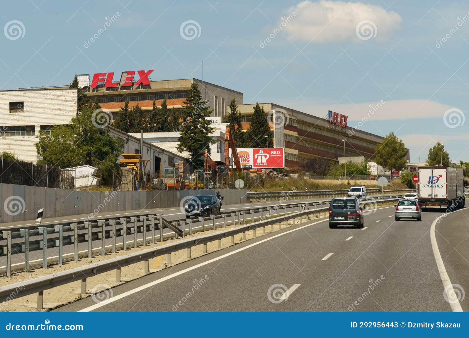 Flex Mattress Store, Sign with Logo on the Facade. Editorial Stock ...