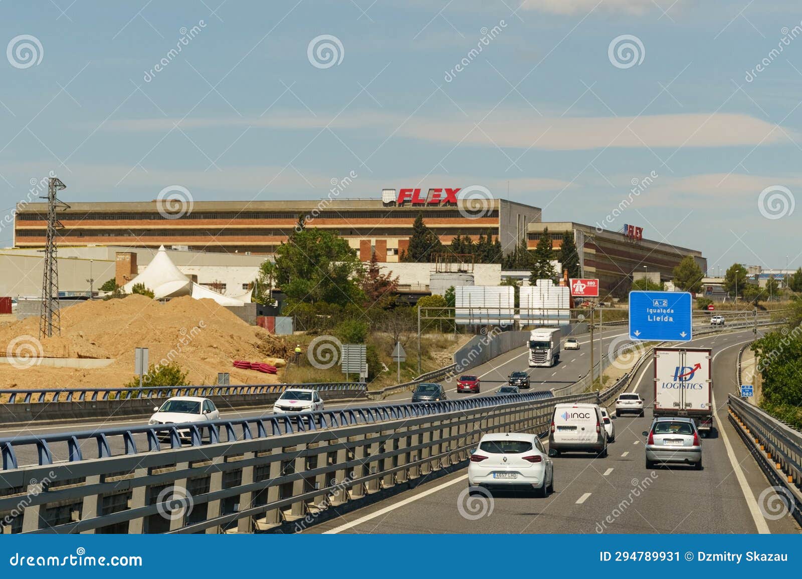 Flex Mattress Store, Sign with Logo on the Facade. Editorial Photo ...