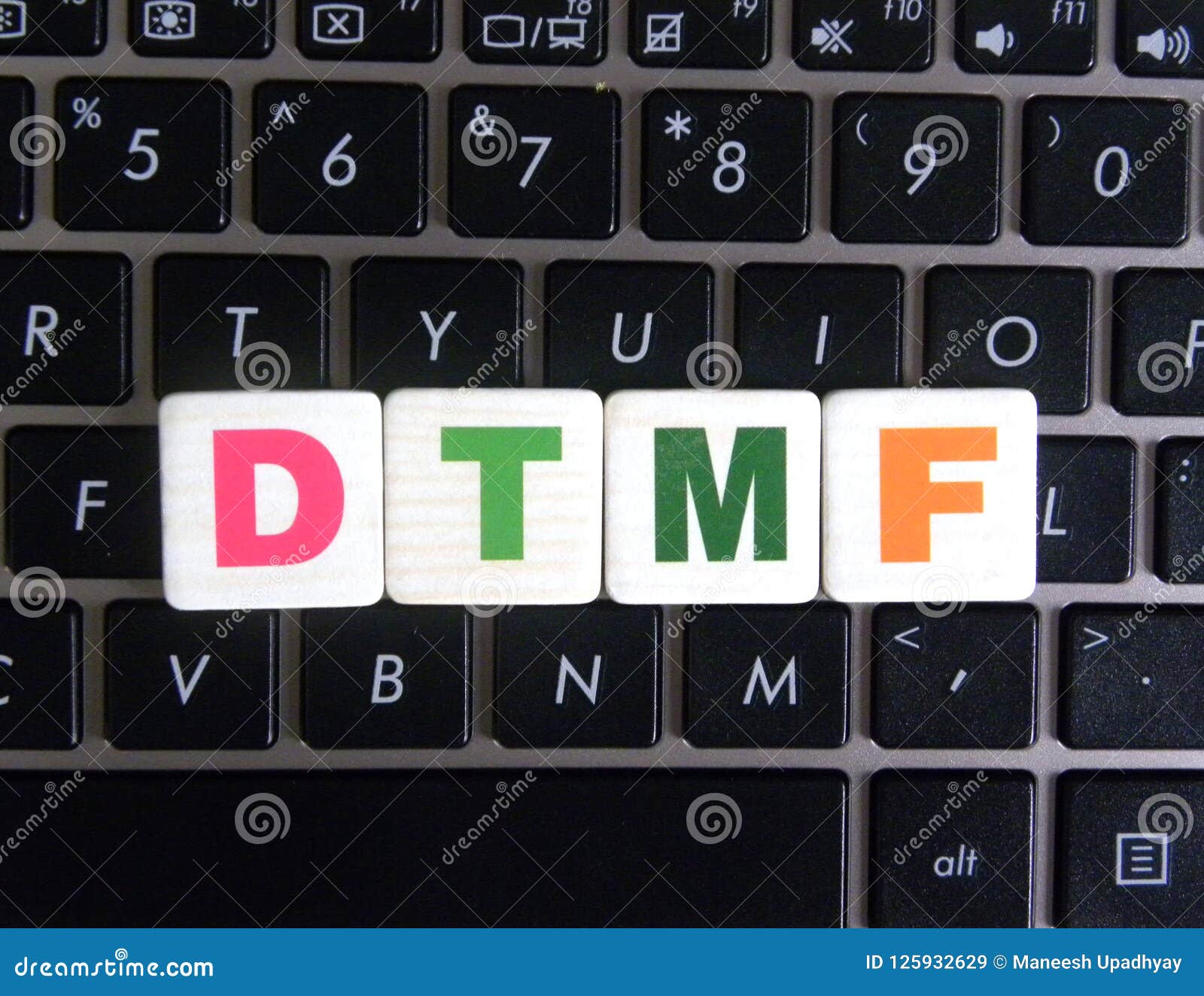 Abreviatura DTMF No Fundo Do Teclado Imagem de Stock - Imagem de ...