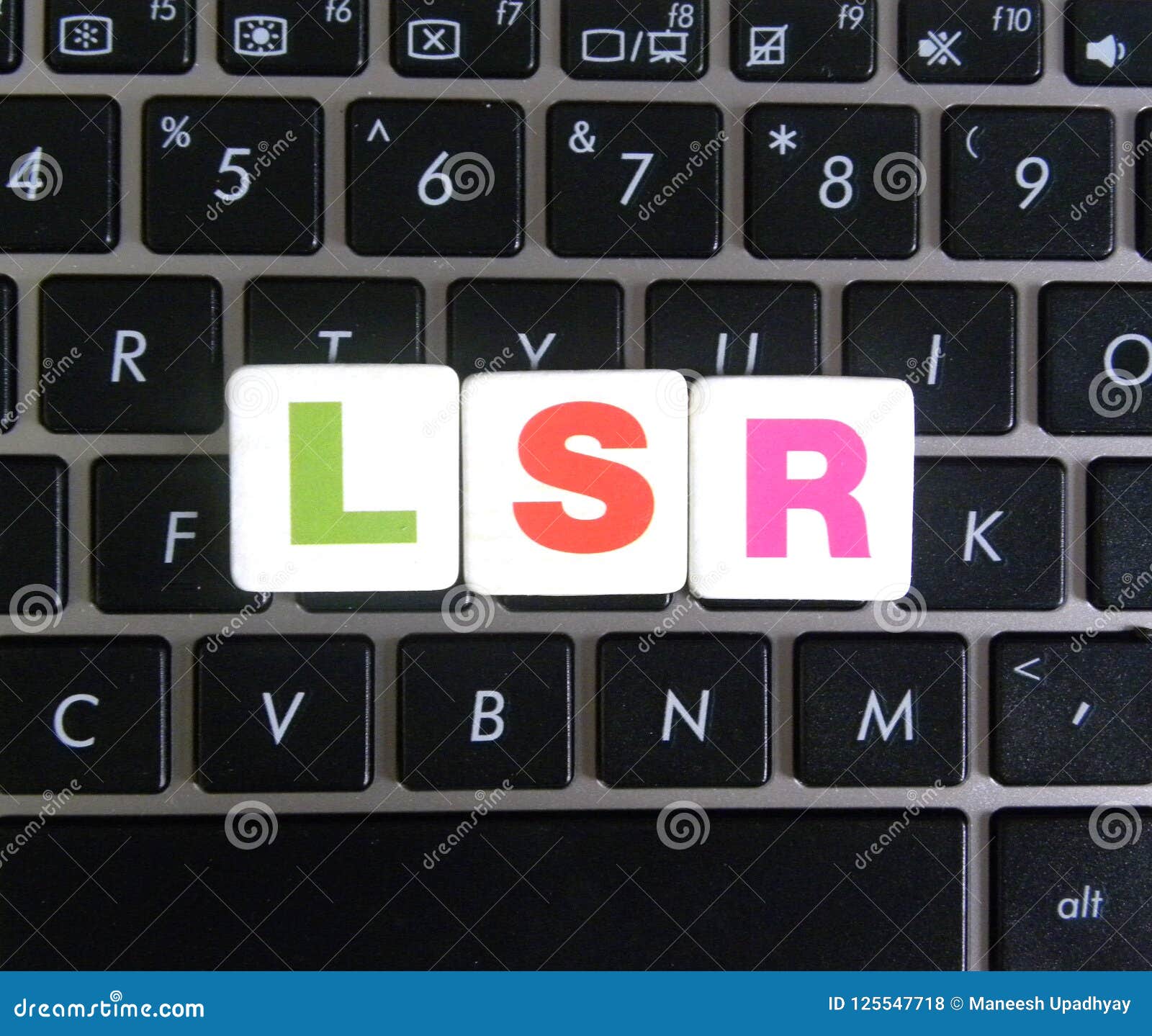 Abreviatura LSR No Fundo Do Teclado Foto de Stock - Imagem de idéia ...