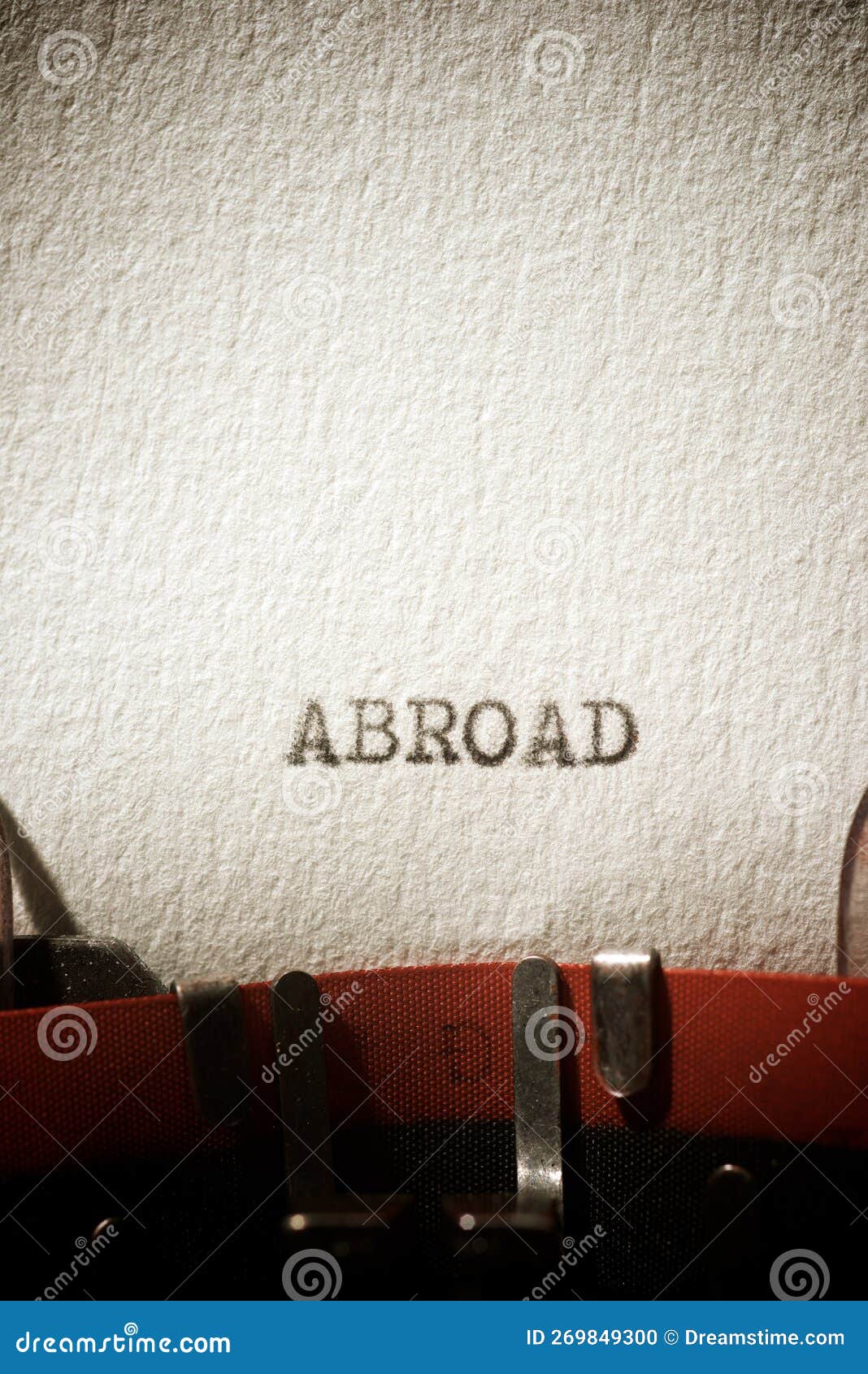 Abroad concept view stock photo. Image of concept, message - 269849300
