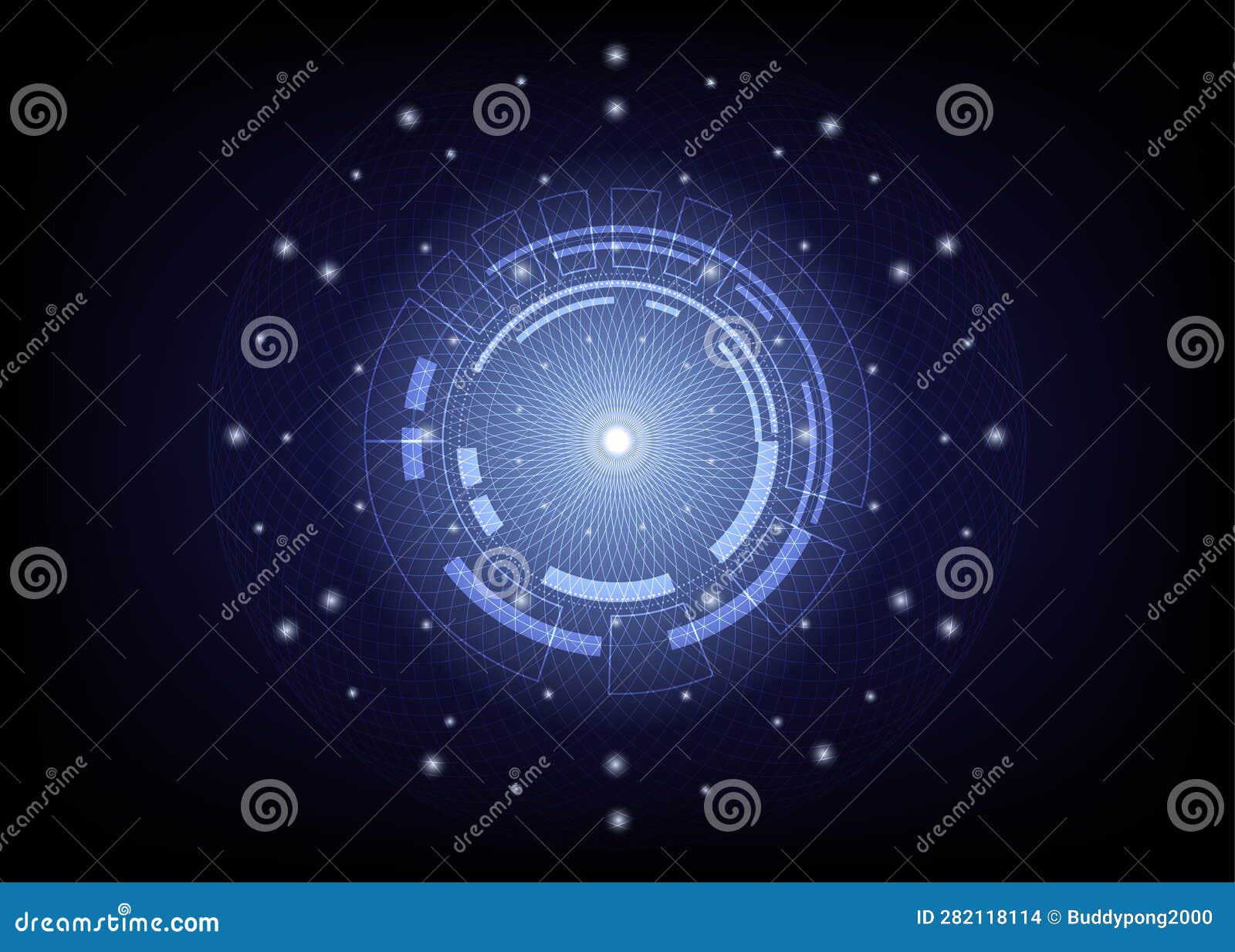 Abstract Universe Design Technology Stock Vector - Illustration of ...