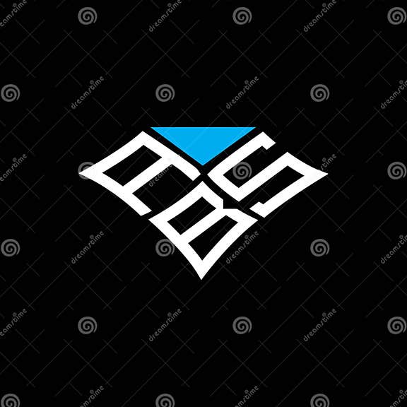 ABS Letter Logo Creative Design with Vector Graphic Stock Vector ...