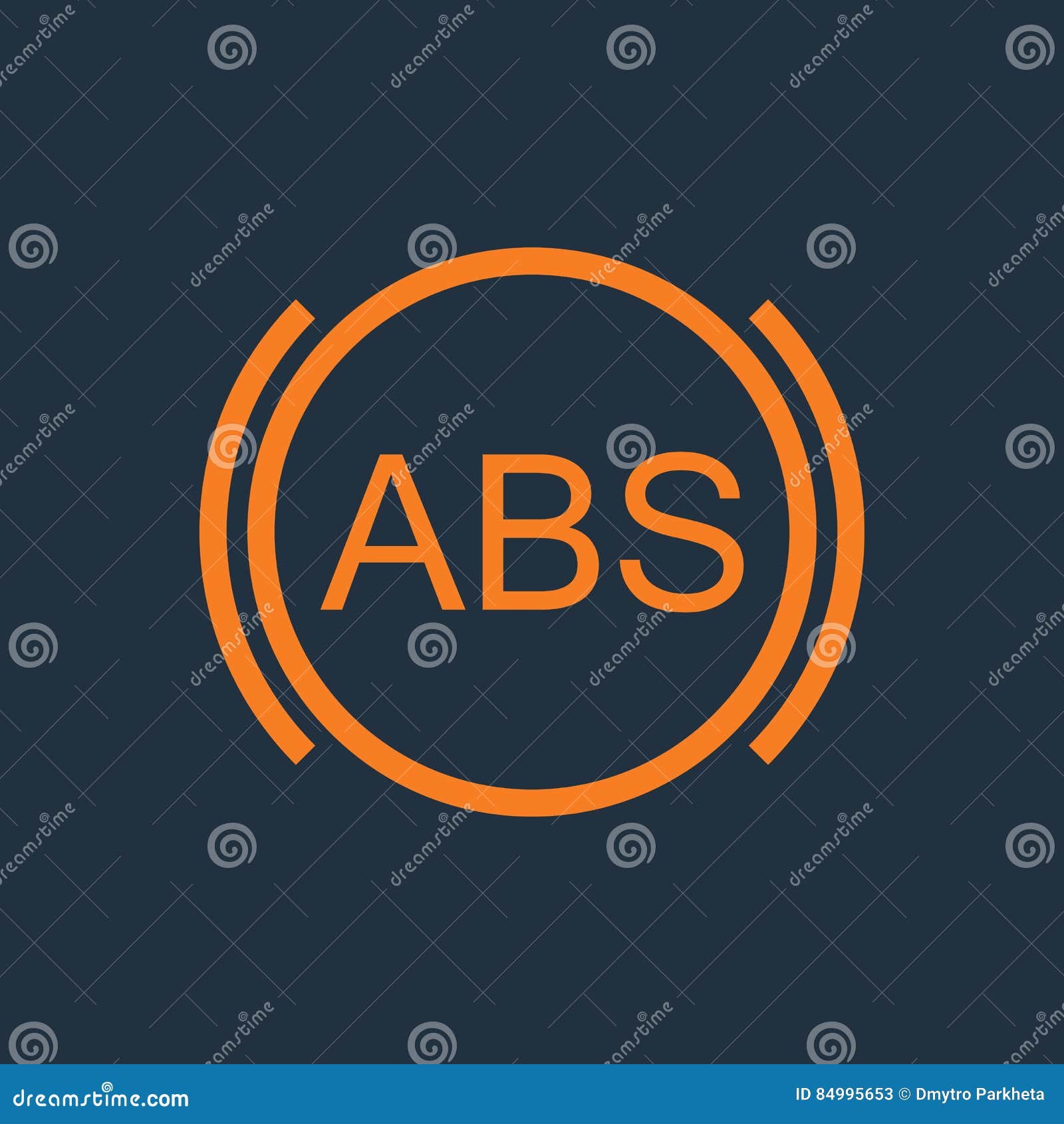 ABS vector illustration stock vector. Illustration of design - 84995653
