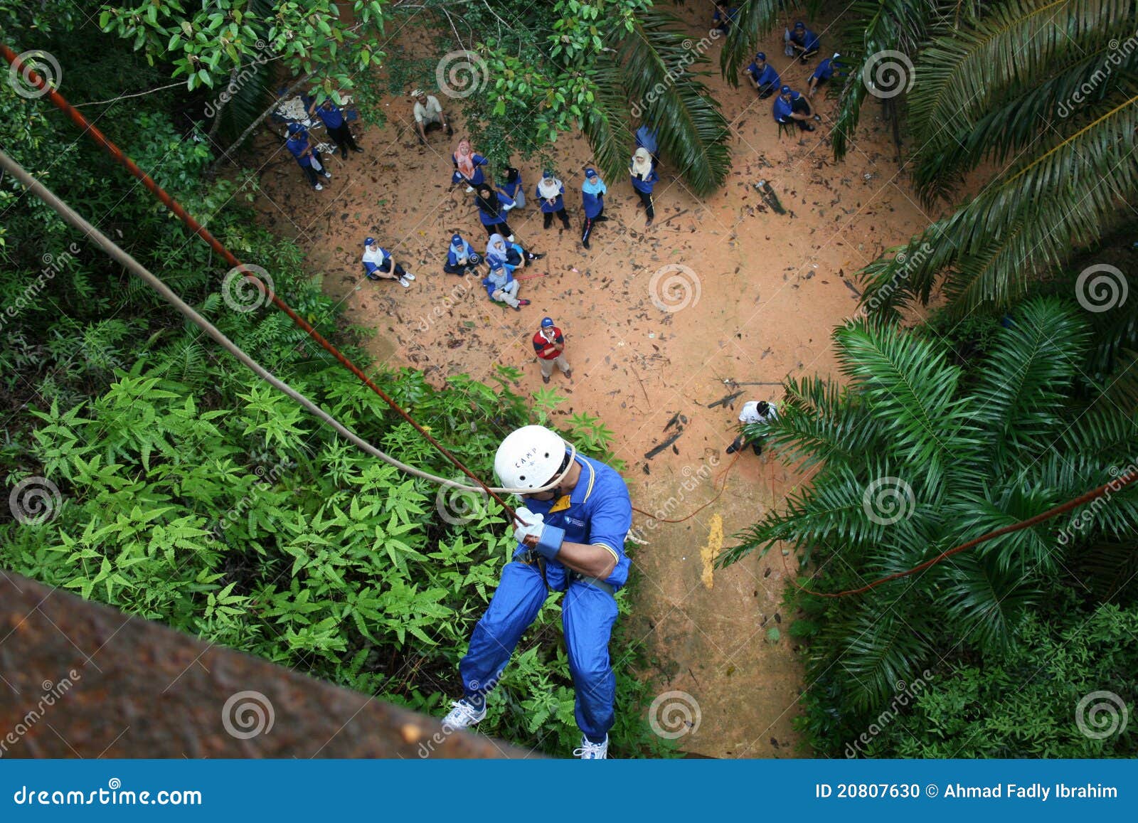 Abseiling Course editorial image. Image of female, mountain - 20807630