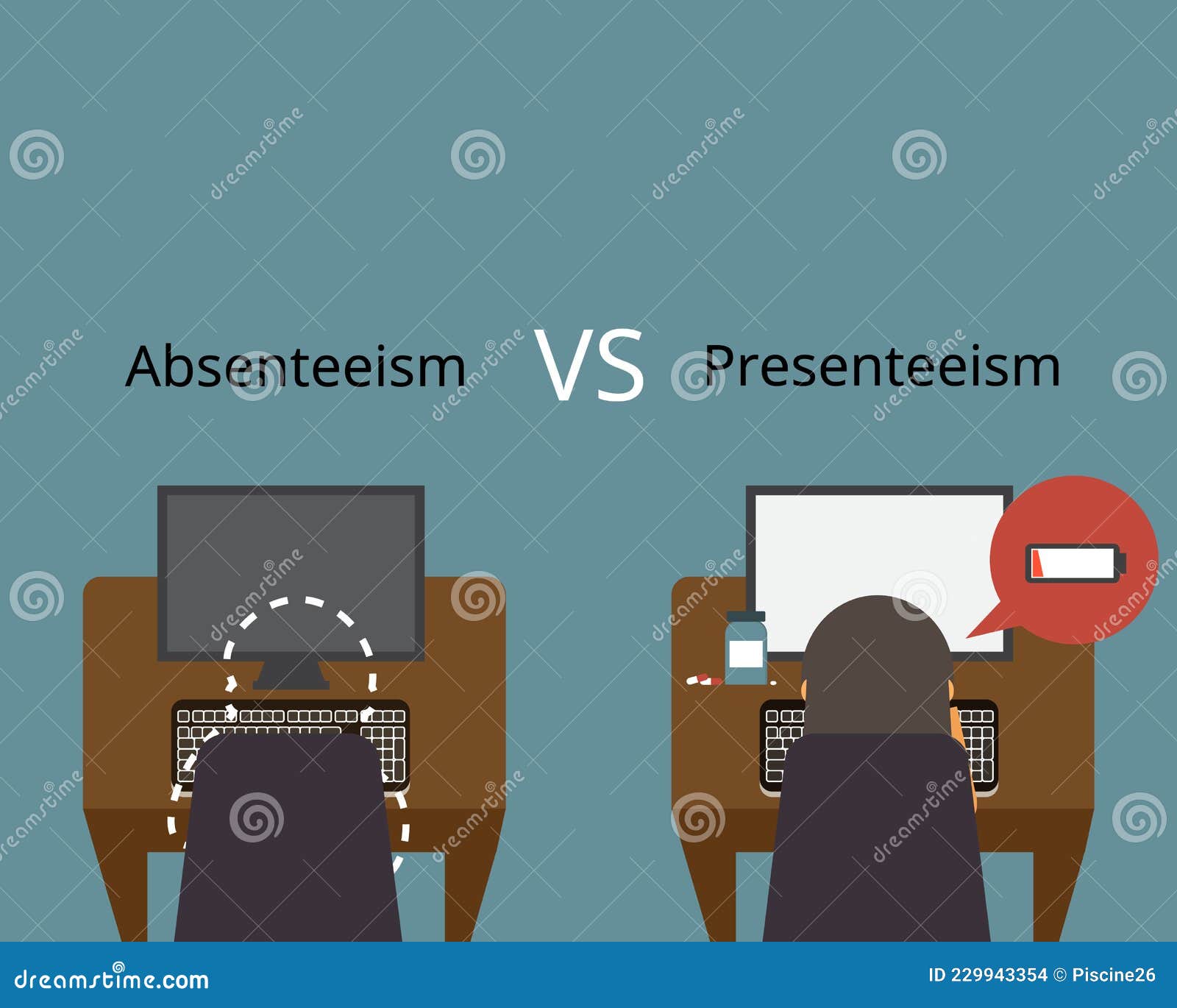 Presenteeism Cartoons, Illustrations & Vector Stock Images - 37 ...