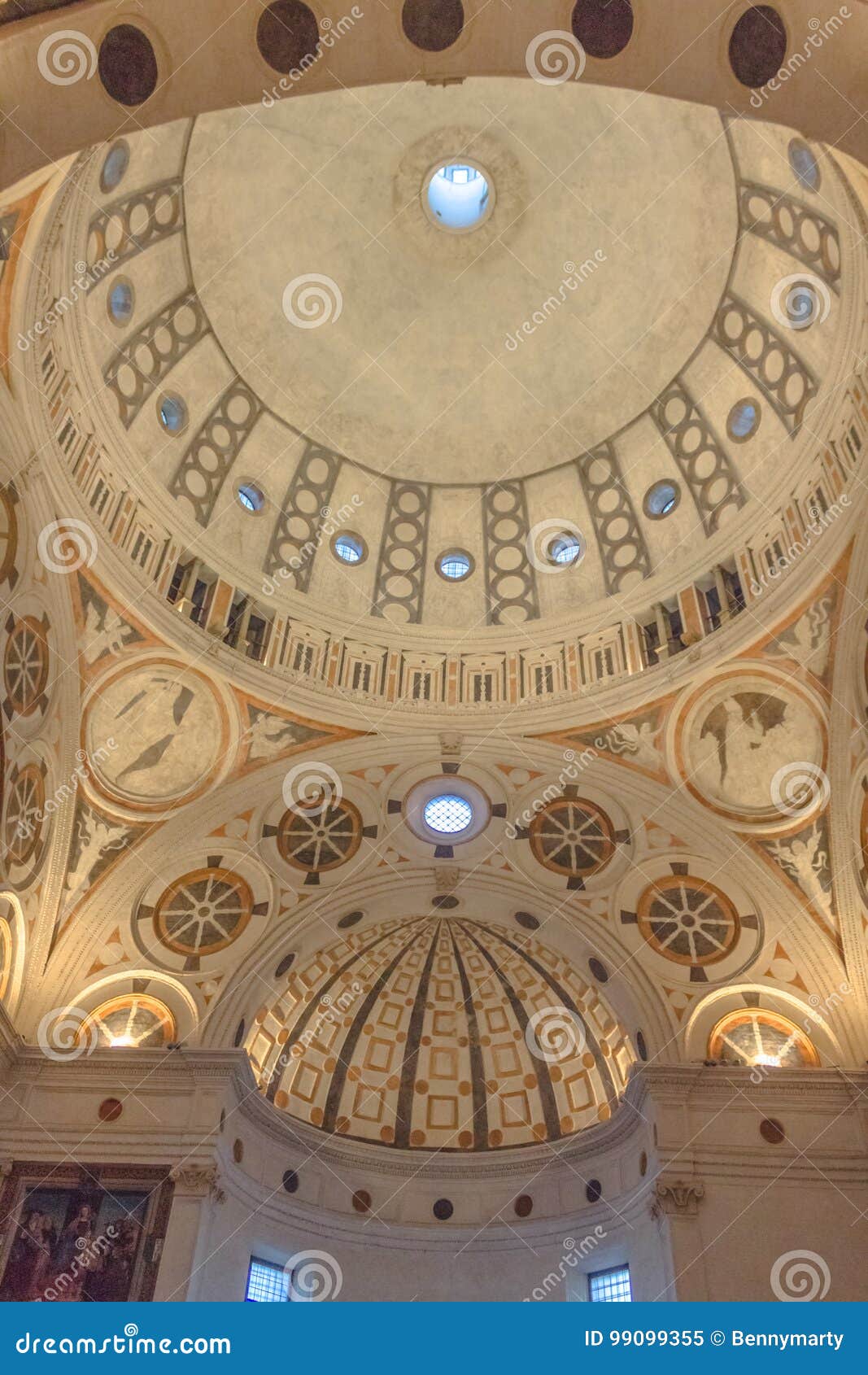 Abside De Santa Maria Delle Grazie Image éditorial - Image du lutrin ...