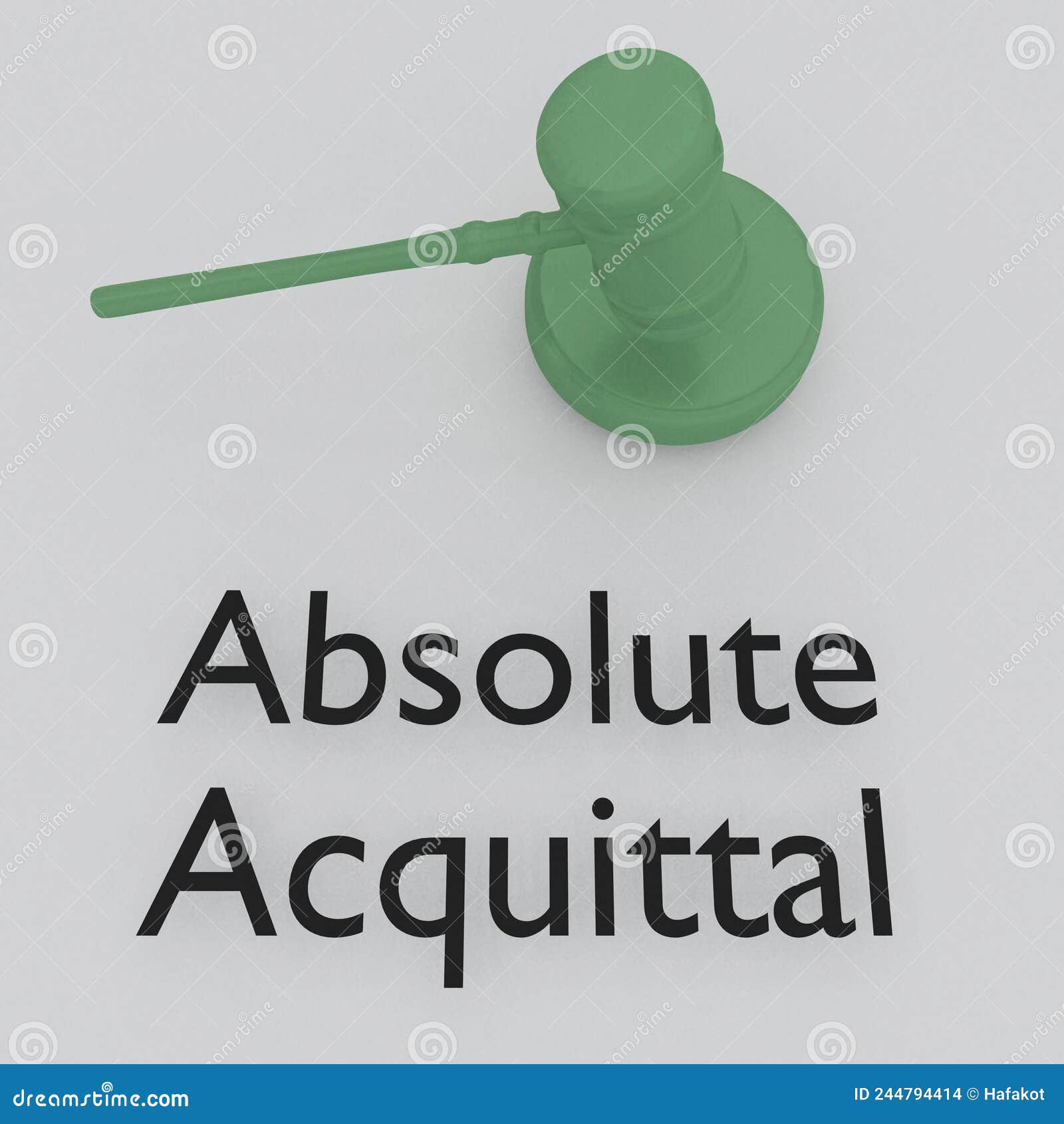 Absolute Acquittal concept stock illustration. Illustration of judgment ...