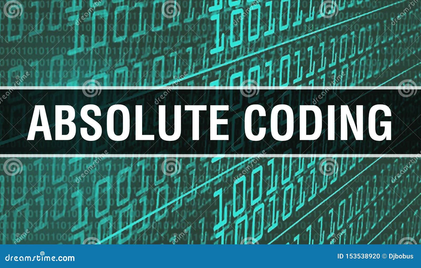 Absolute Coding Concept Illustration Using Code For Developing Programs