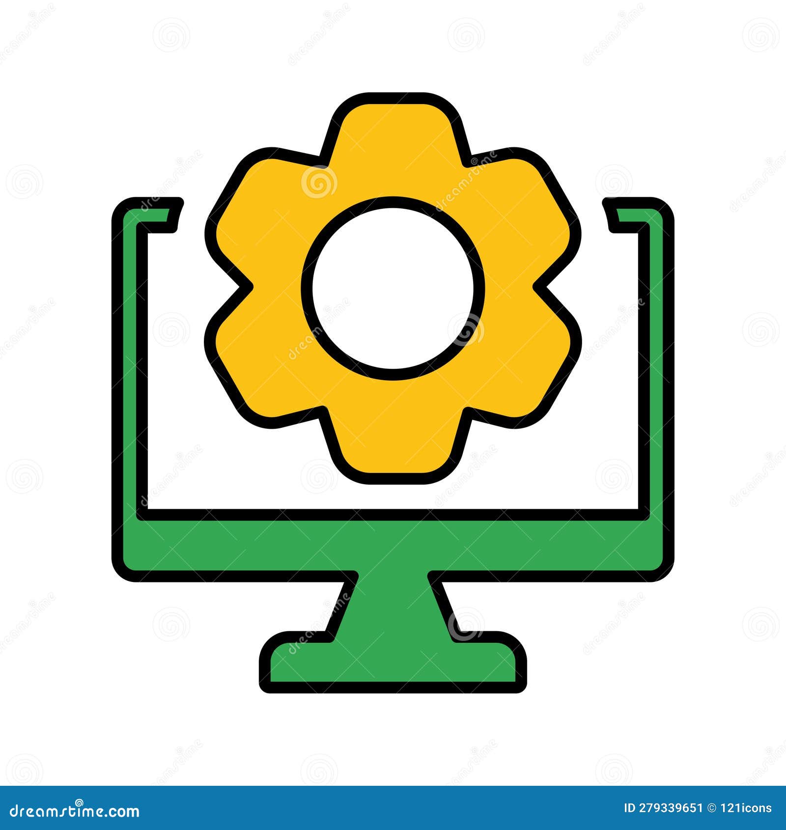 Absolute, Complete, Computer Icon Stock Illustration - Illustration of ...