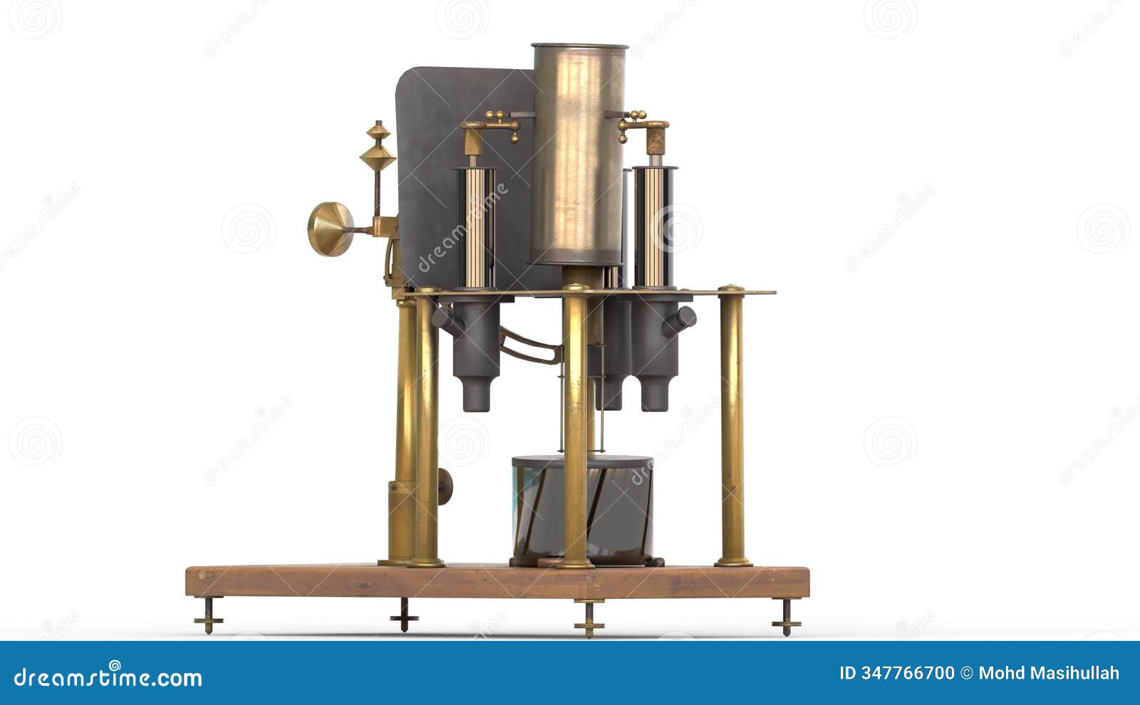 An Electrometer. Electrical Instrument For Measuring Electric Charge Or ...