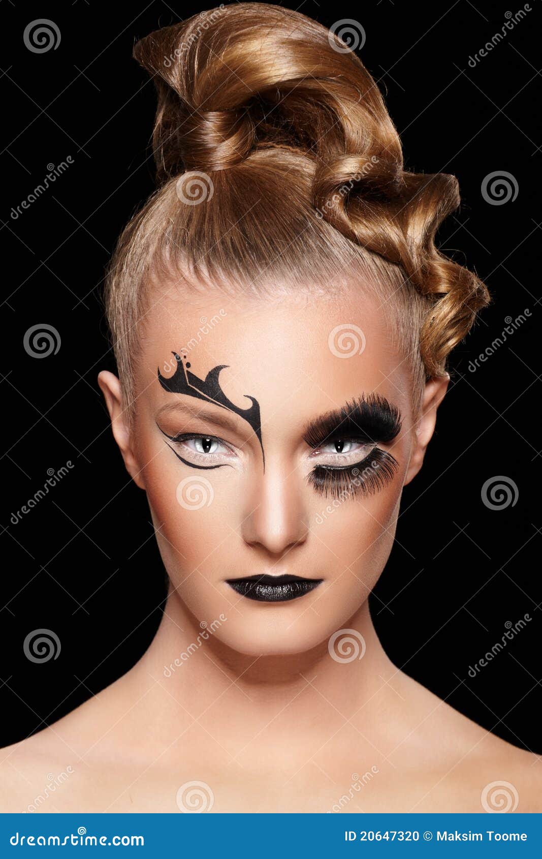 Absolute evil stock photo. Image of fear, fashion, expression - 20647320
