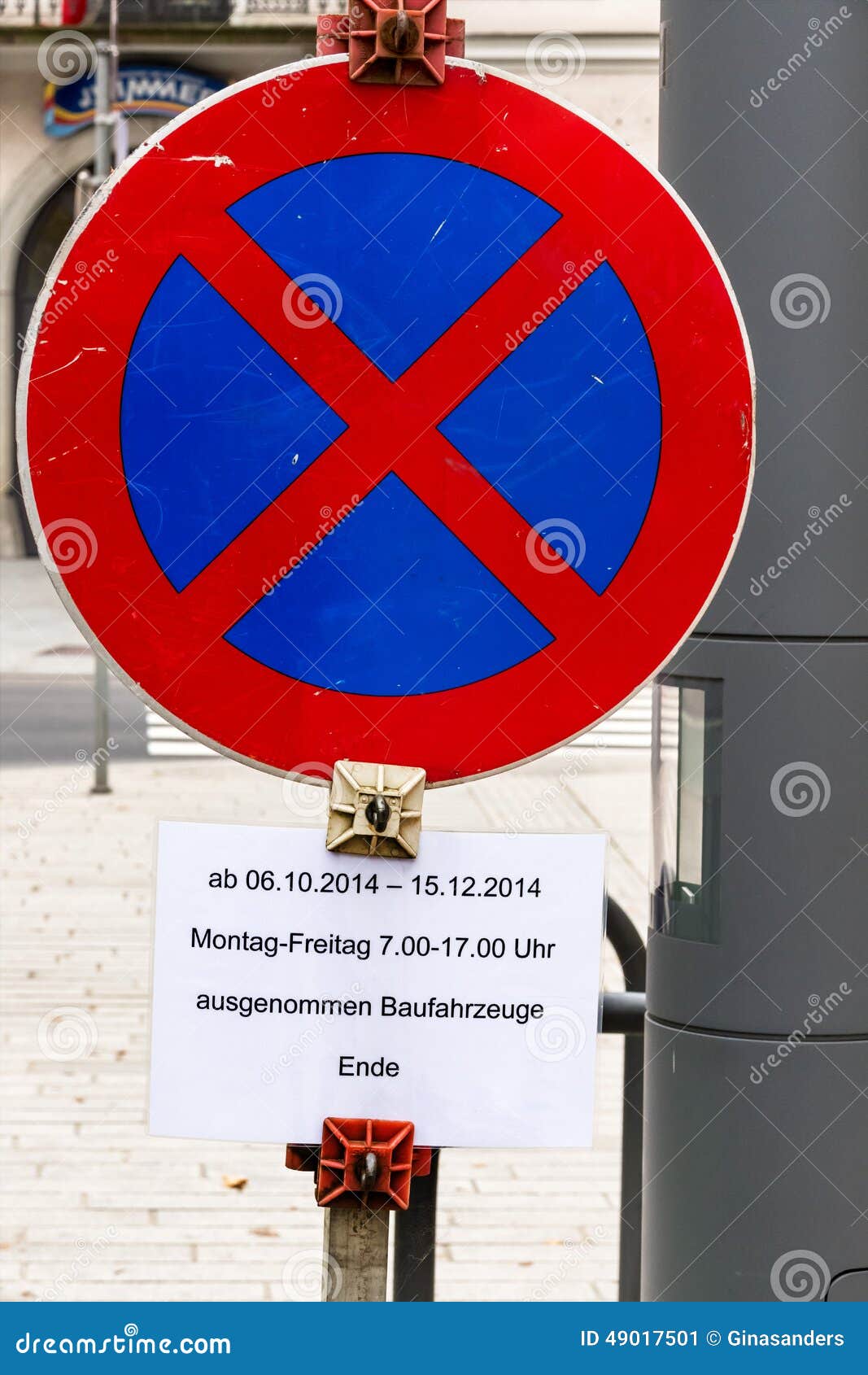 Absolute Stop Prohibition and Exceptions Stock Image - Image of hold ...
