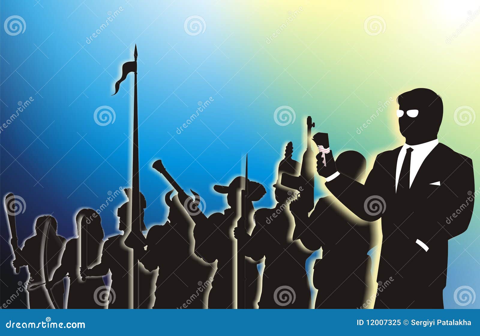 Absolute weapon stock illustration. Illustration of drawings - 12007325