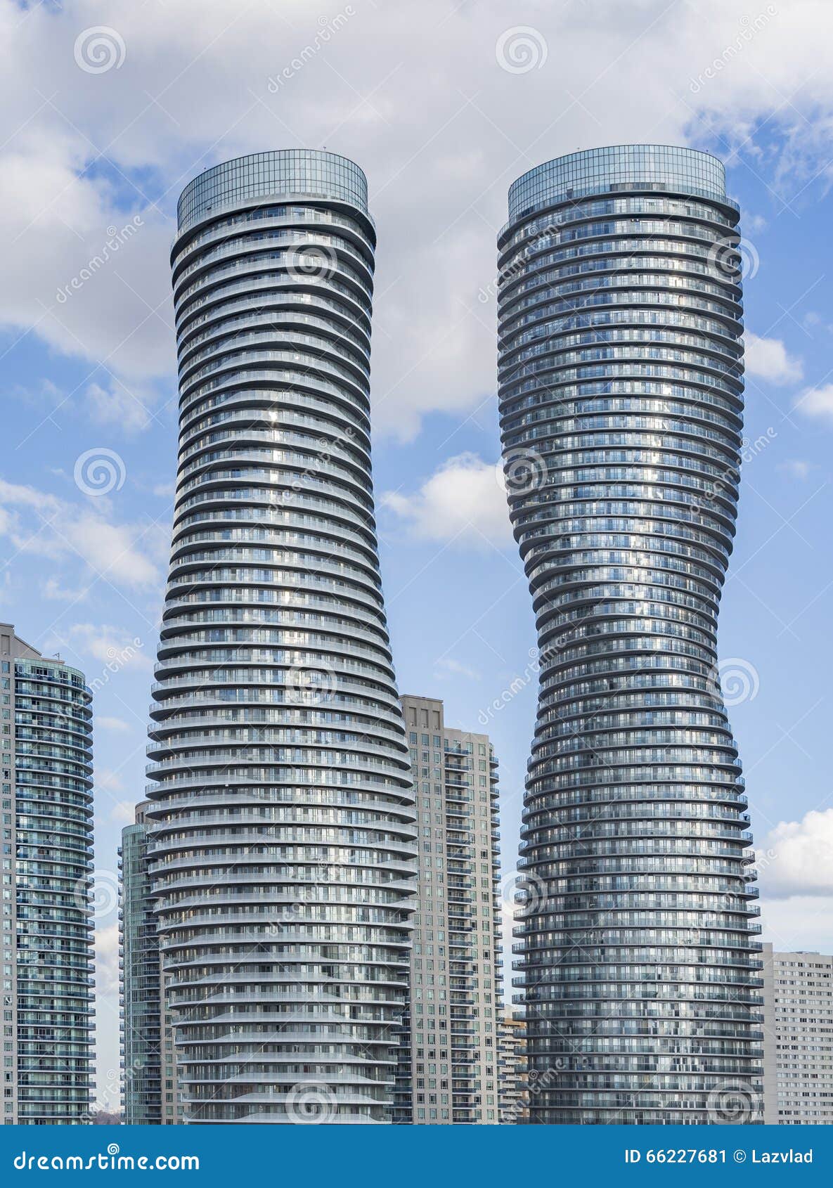 Absolute World Twin Tower Skyscraper Complex Editorial Photo - Image of ...