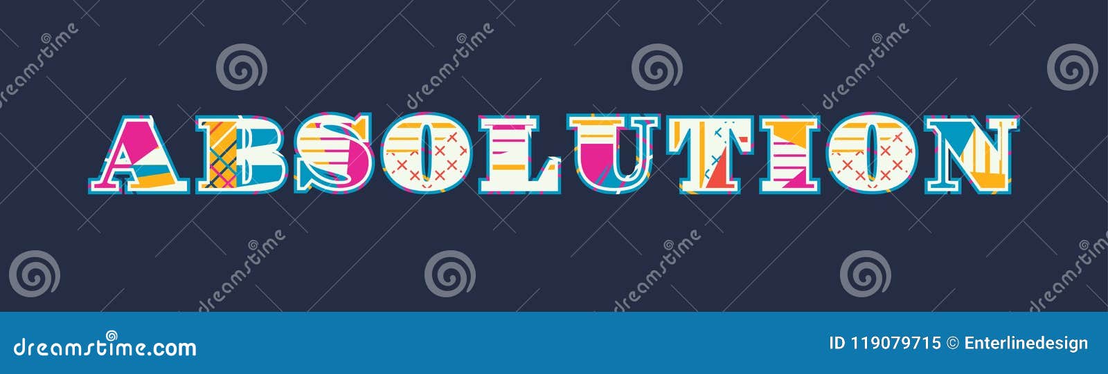 Absolution Concept Word Art Illustration Stock Vector - Illustration of ...