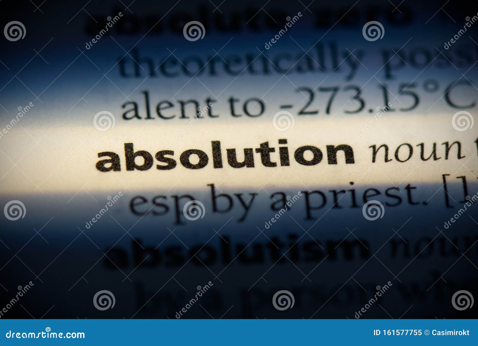 Absolution stock image. Image of concept, reference - 161577755