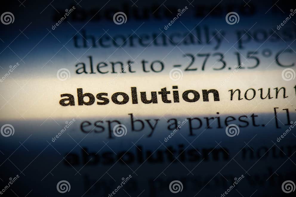 Absolution stock image. Image of concept, reference - 161577755