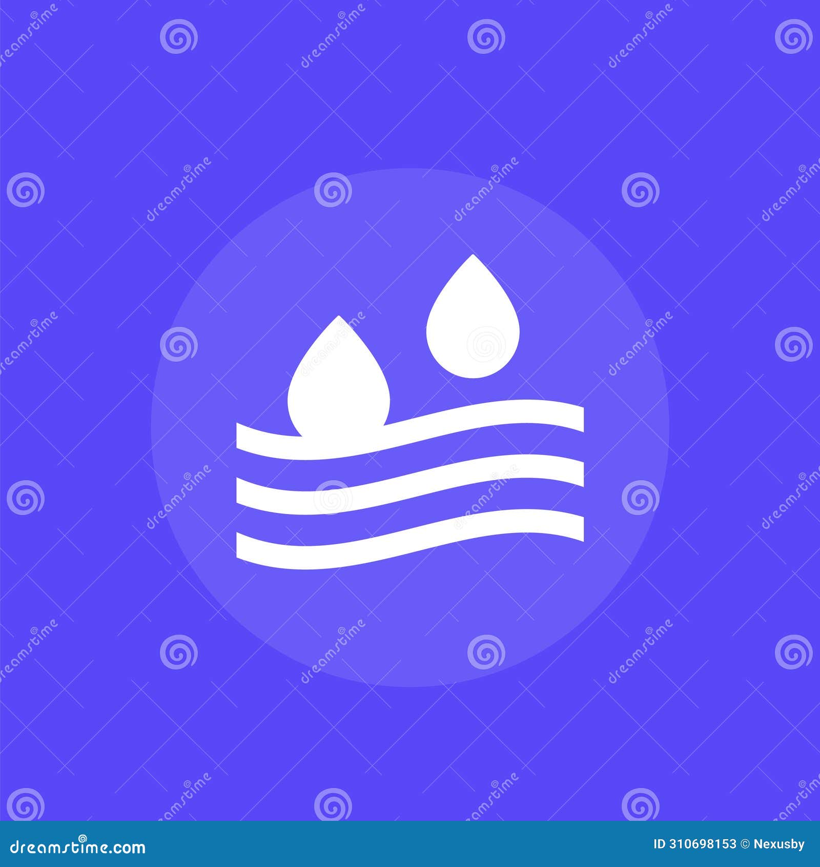 Absorption Icon. Absorb Soft Layers And Drops Isolated On White ...