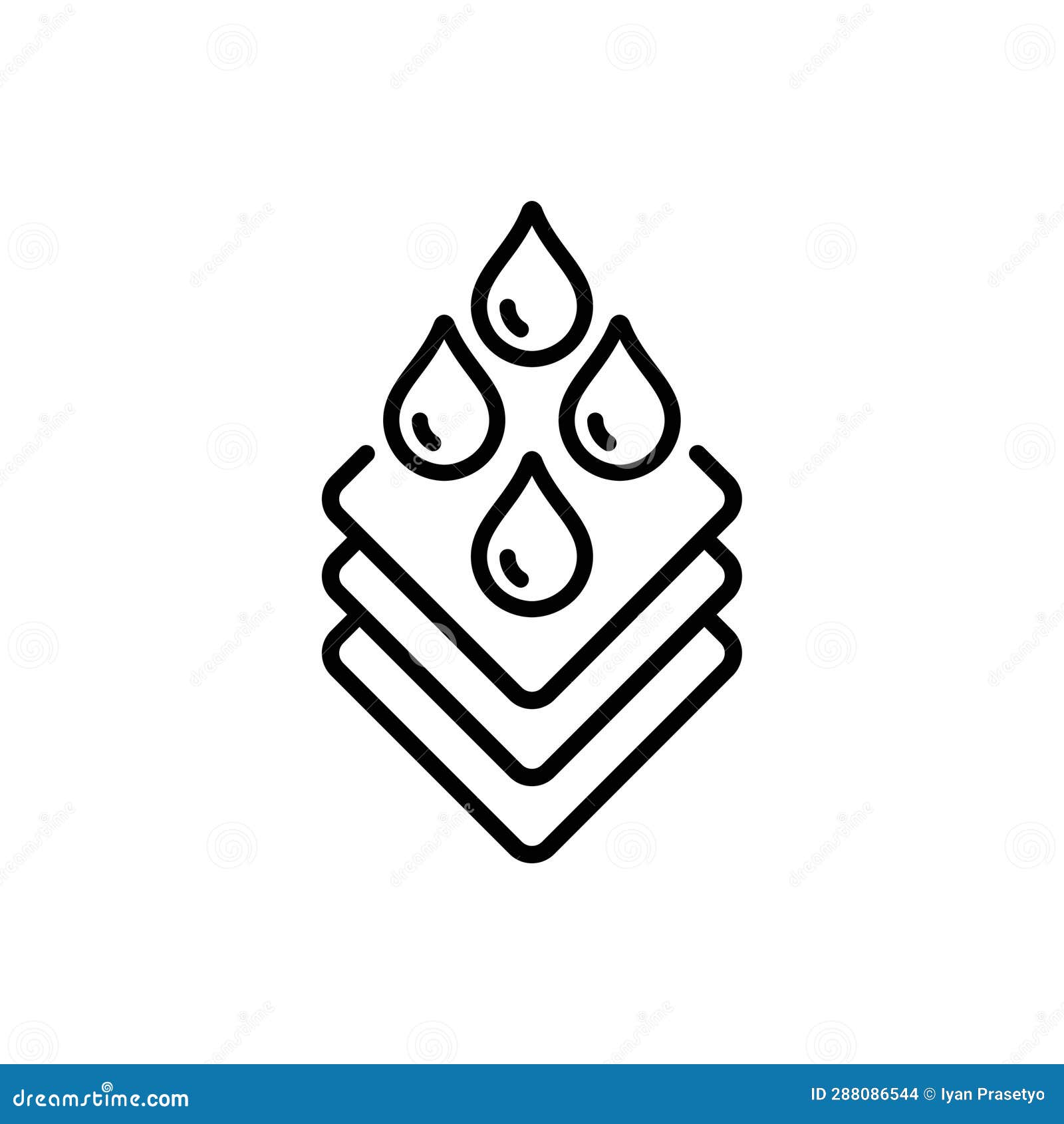 Absorption Icon On White, Absorb Water Vector | CartoonDealer.com ...