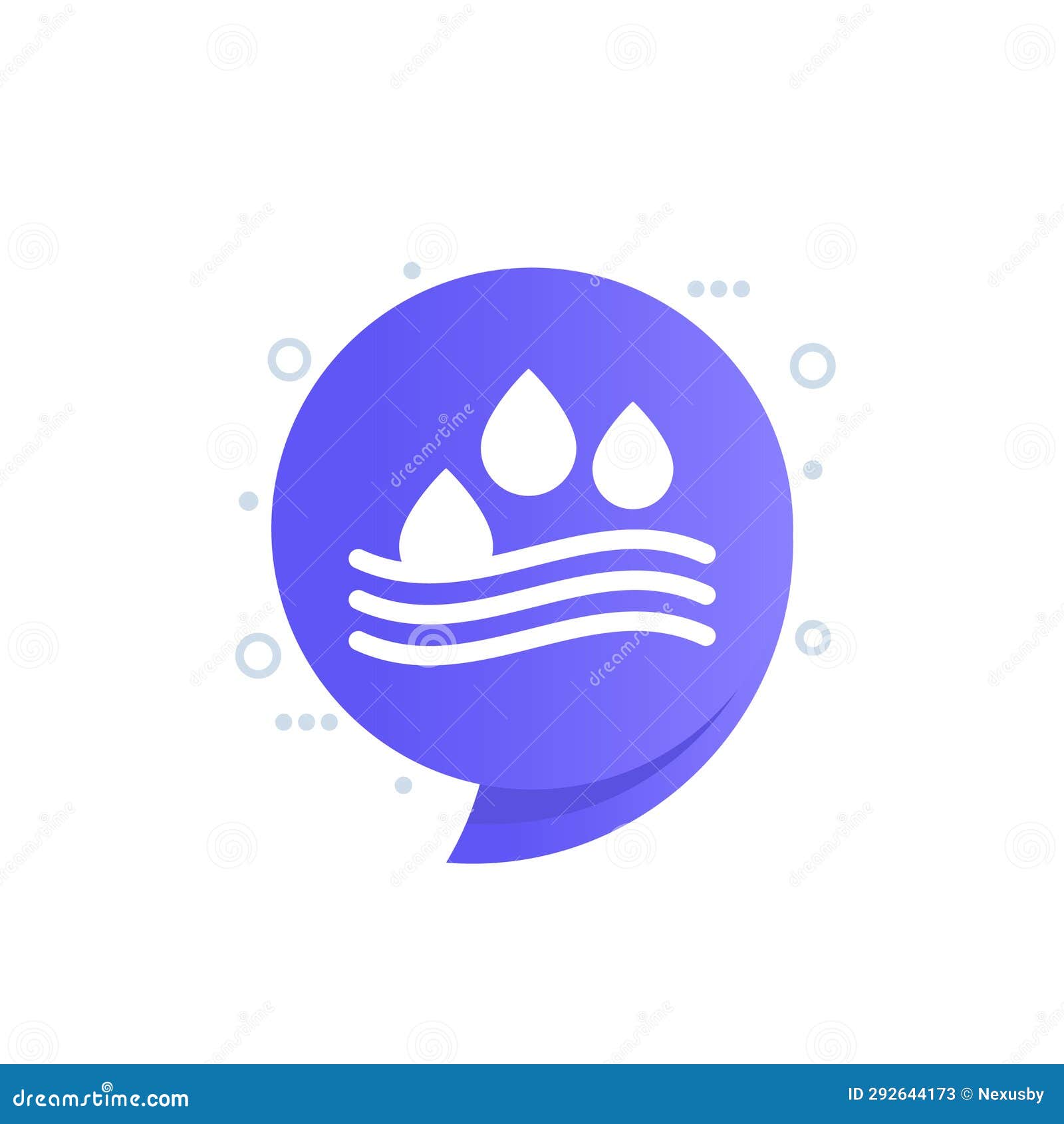 Absorption Icon, Absorb Water Vector Stock Vector - Illustration of ...