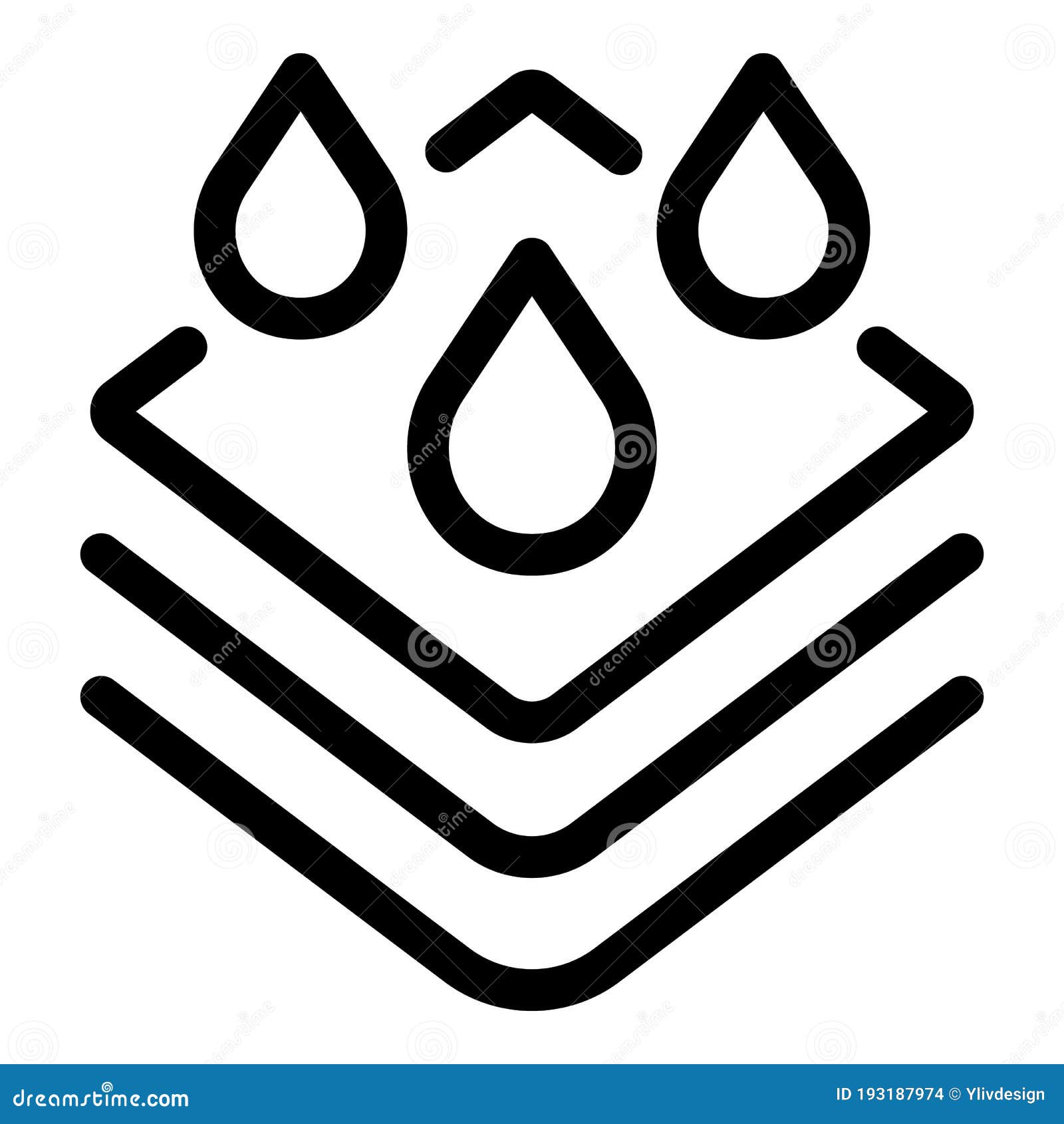 Absorption Icon On White, Absorb Water Vector | CartoonDealer.com ...