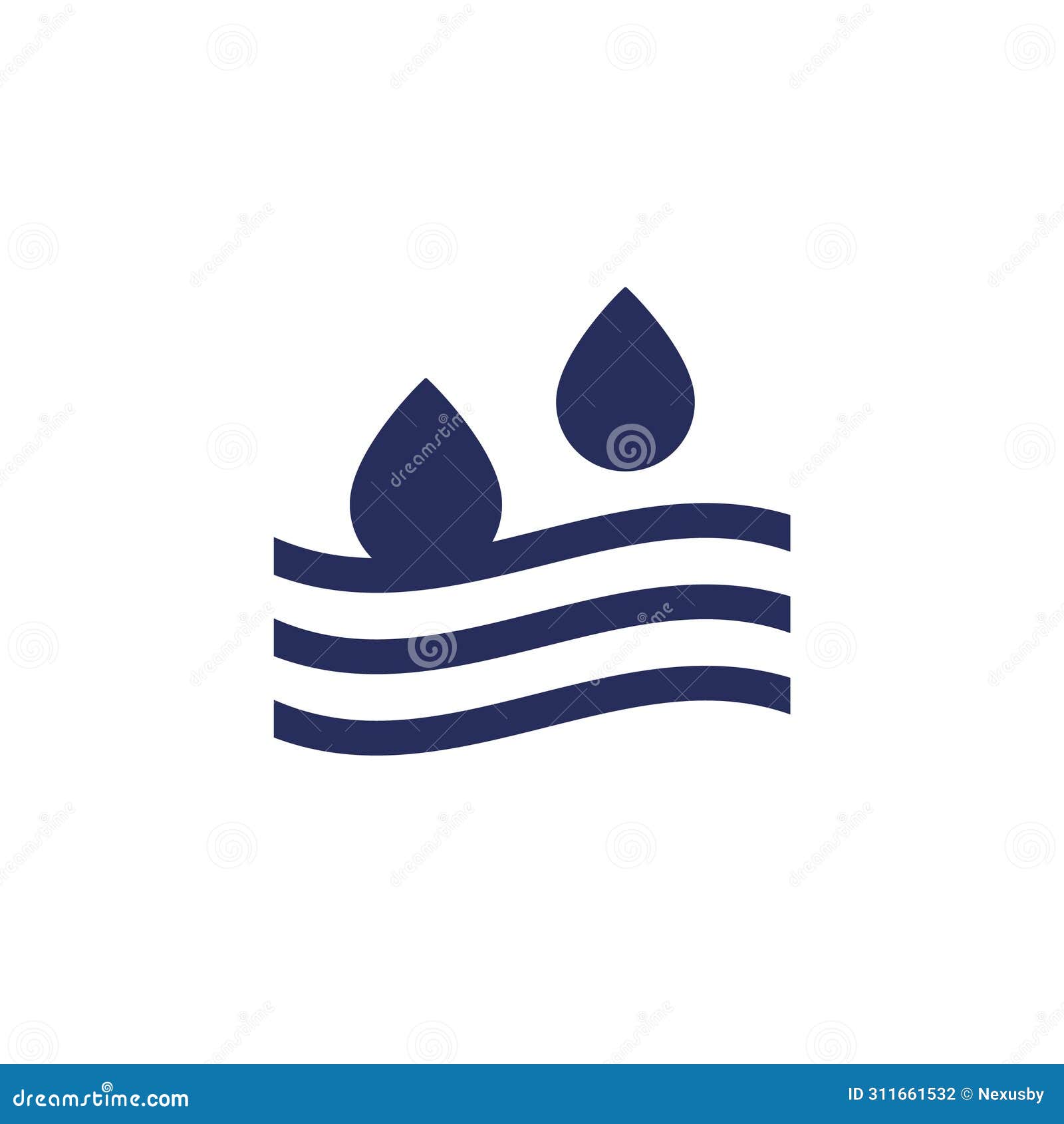 Absorption Icon on White, Vector Pictogram Stock Vector - Illustration ...