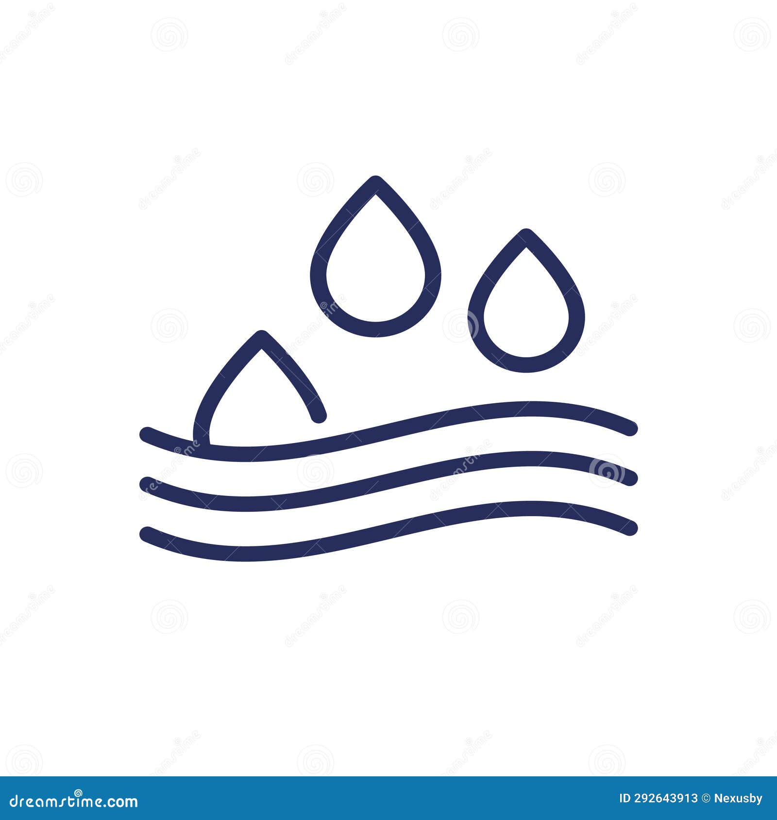 Poo Absorption Line Outline Icon Cartoon Vector | CartoonDealer.com ...