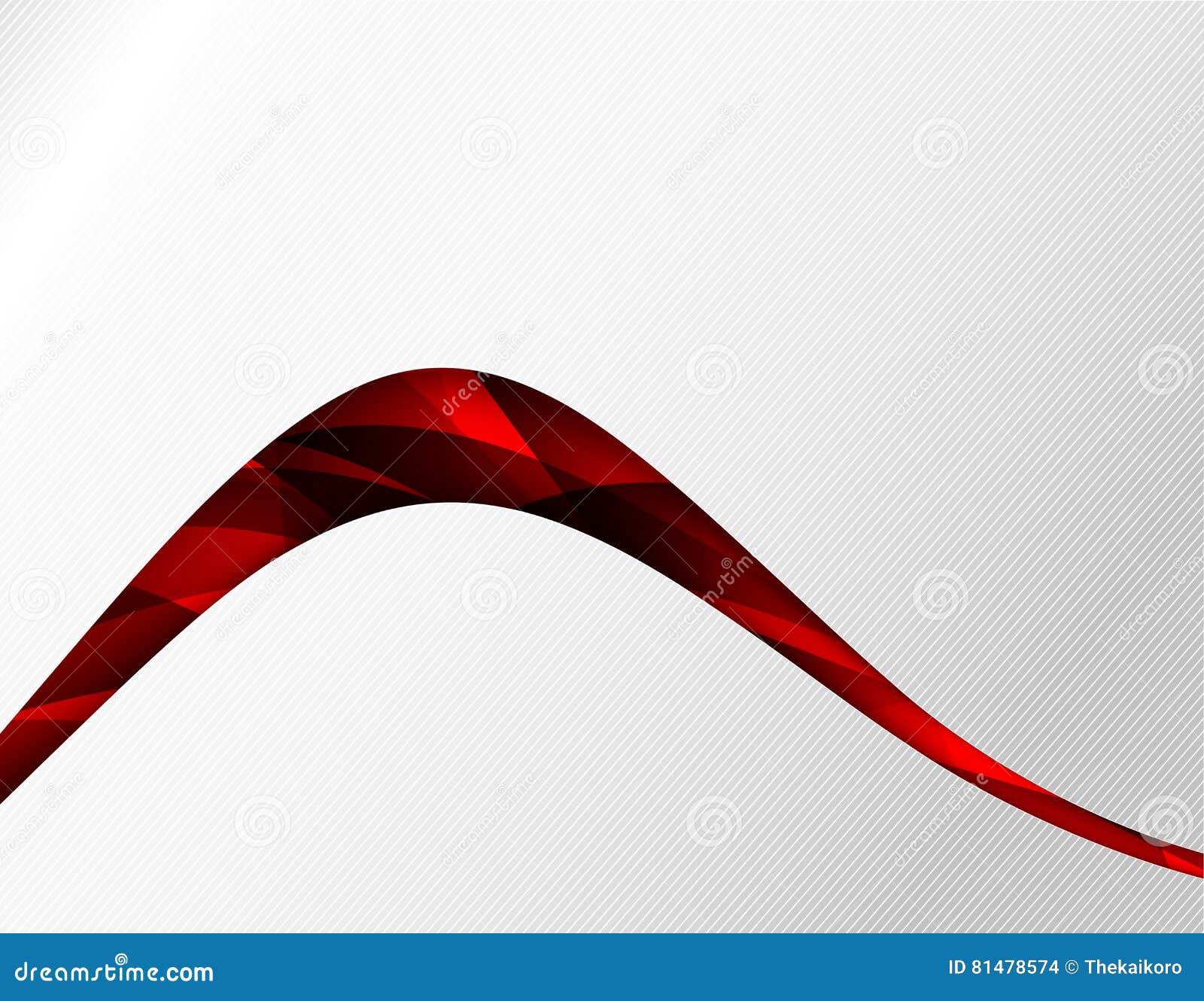Abstact Background Red Curve Wave Stripe Line Clear Element Vector ...