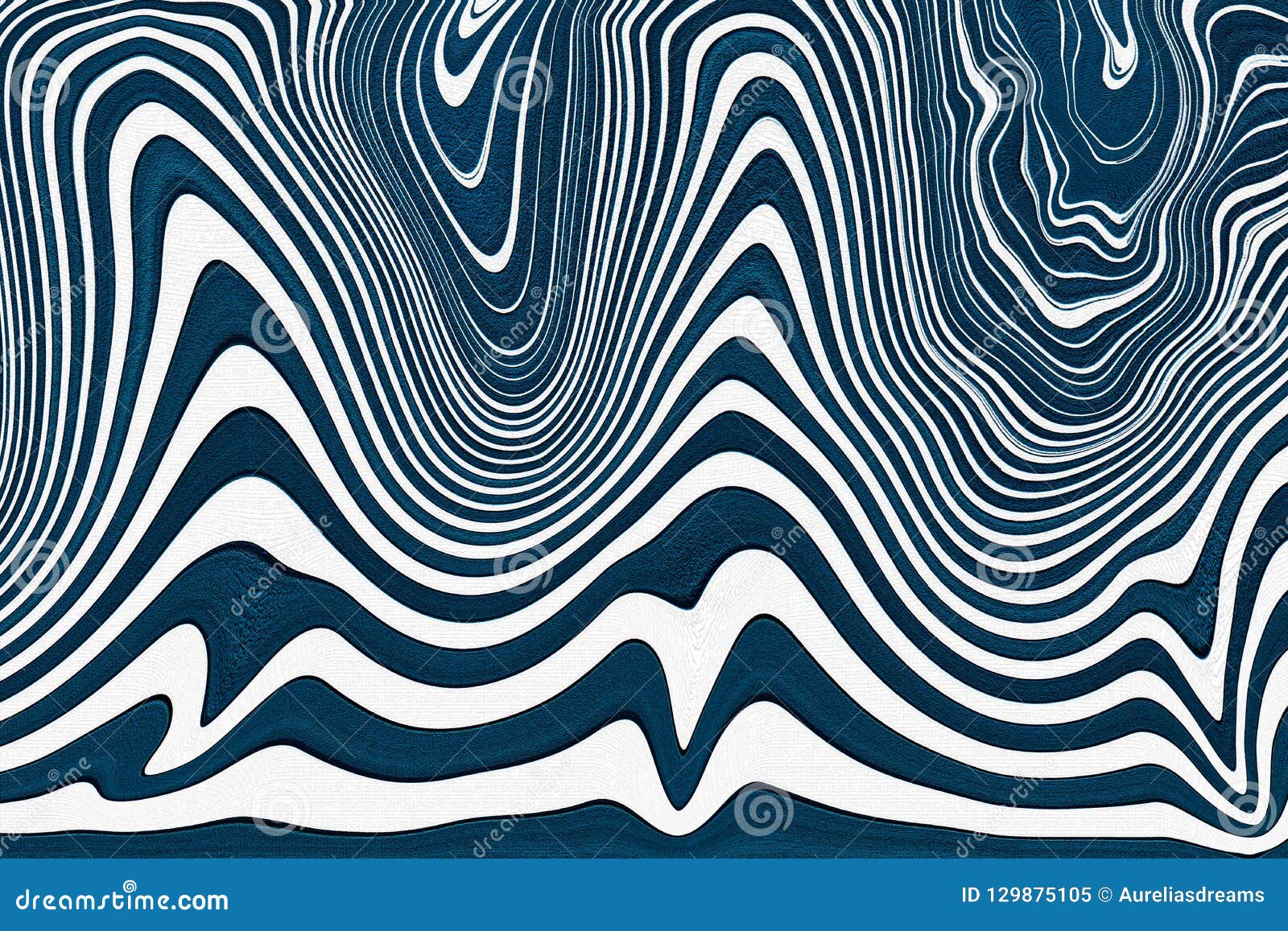 Abstact Blue And White Waves Background. Texture With Wavy, Curves ...