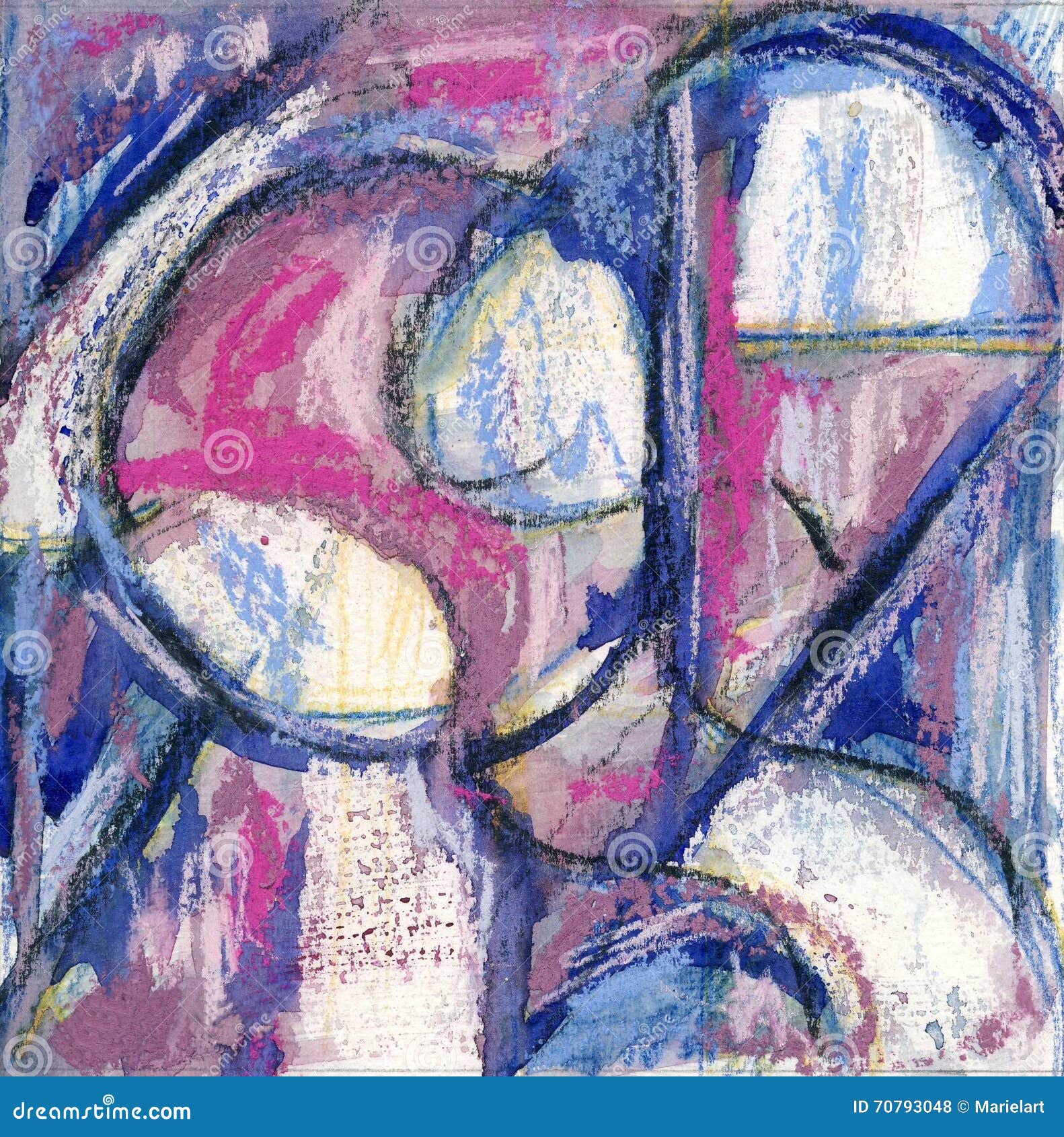 Abstact square 1 stock illustration. Illustration of medium - 70793048