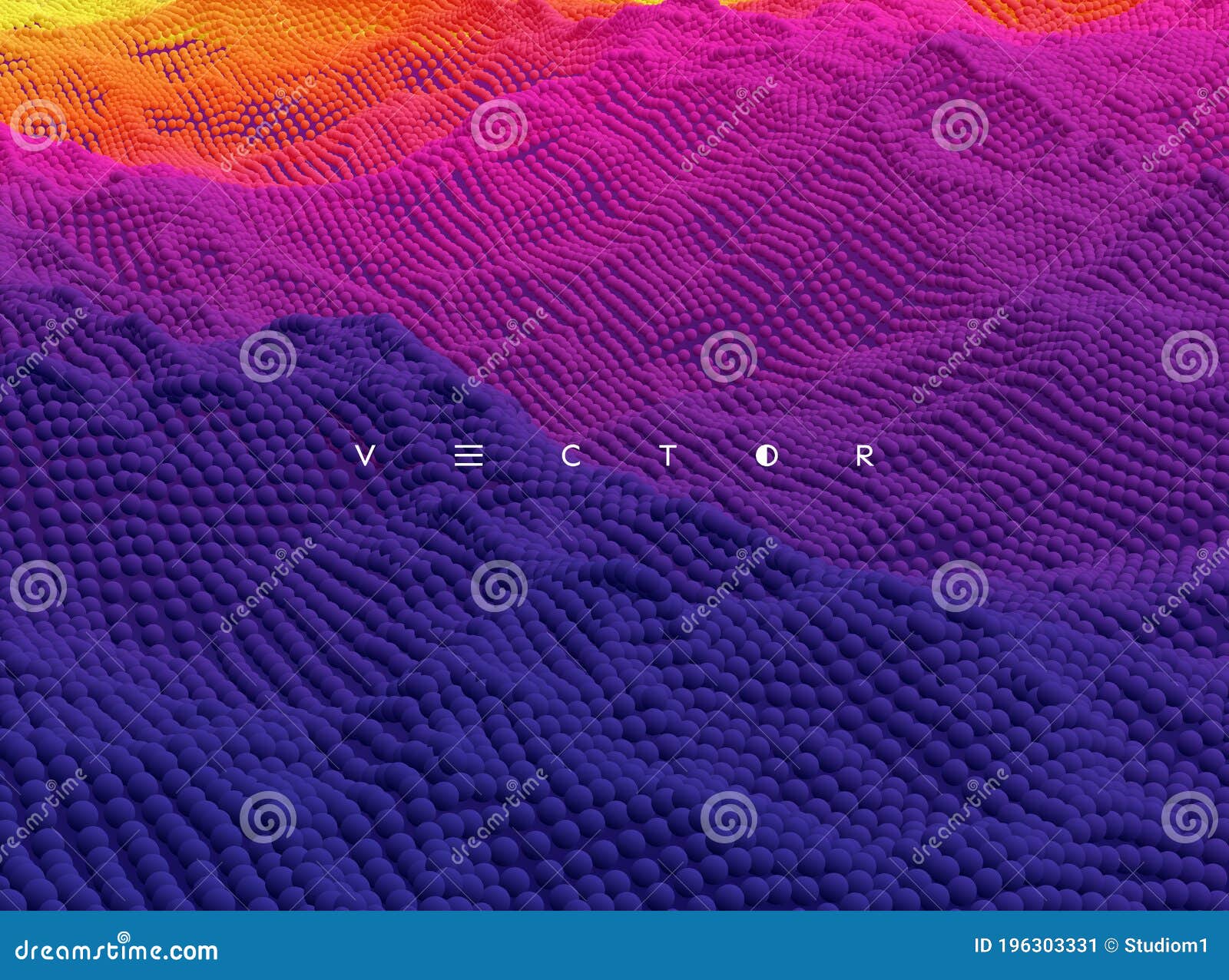 Abstact Texture. Background with Dynamic Particles Stock Image - Image ...
