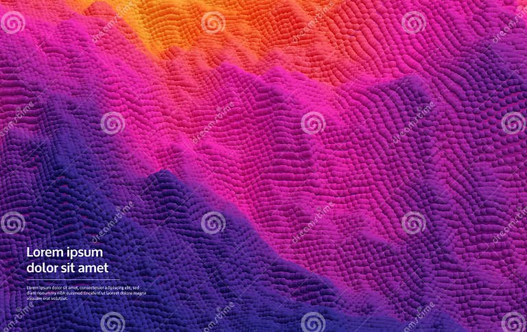 Abstact Texture. Background with Dynamic Particles Stock Illustration ...