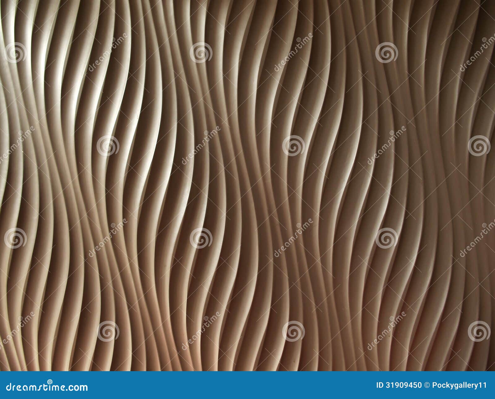 Curve Pattern Walkway Of Square Laterite Stepping Stone On Fresh Green ...