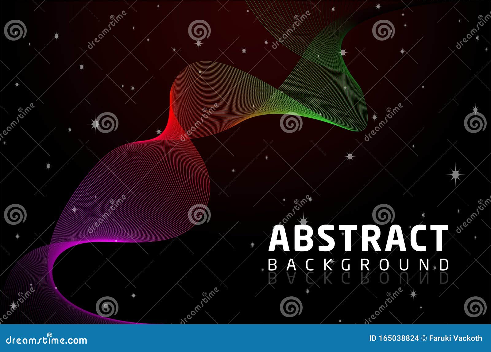 Abstarct Blend Shape Background Stock Vector - Illustration of space ...