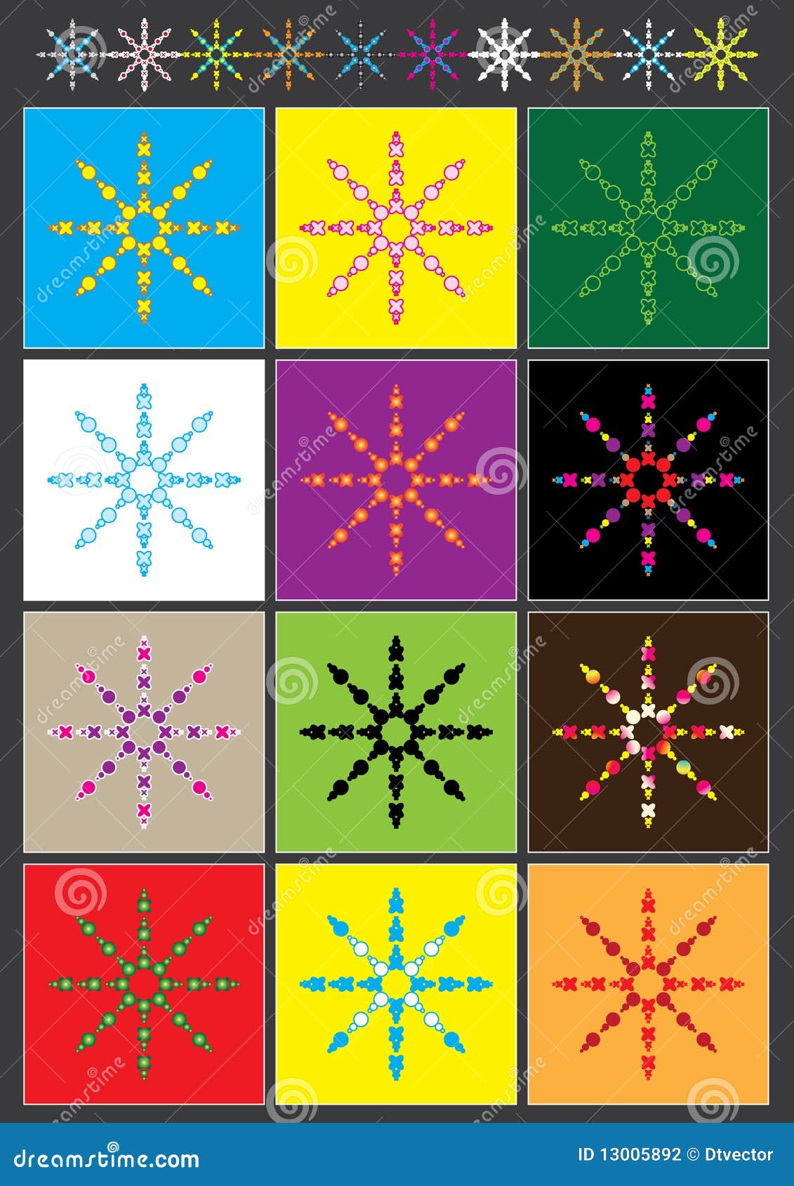 Colorful Shape Divider_eps stock vector. Illustration of beautiful ...