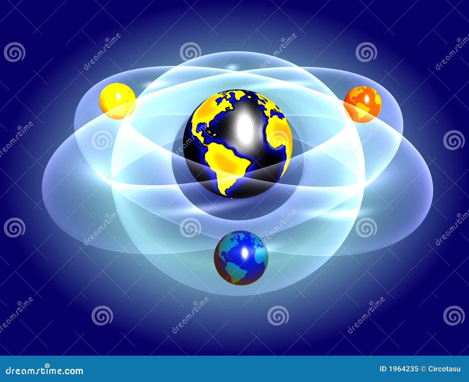 Planet Earth Atom Cage Stock Illustrations – 6 Planet Earth Atom Cage ...