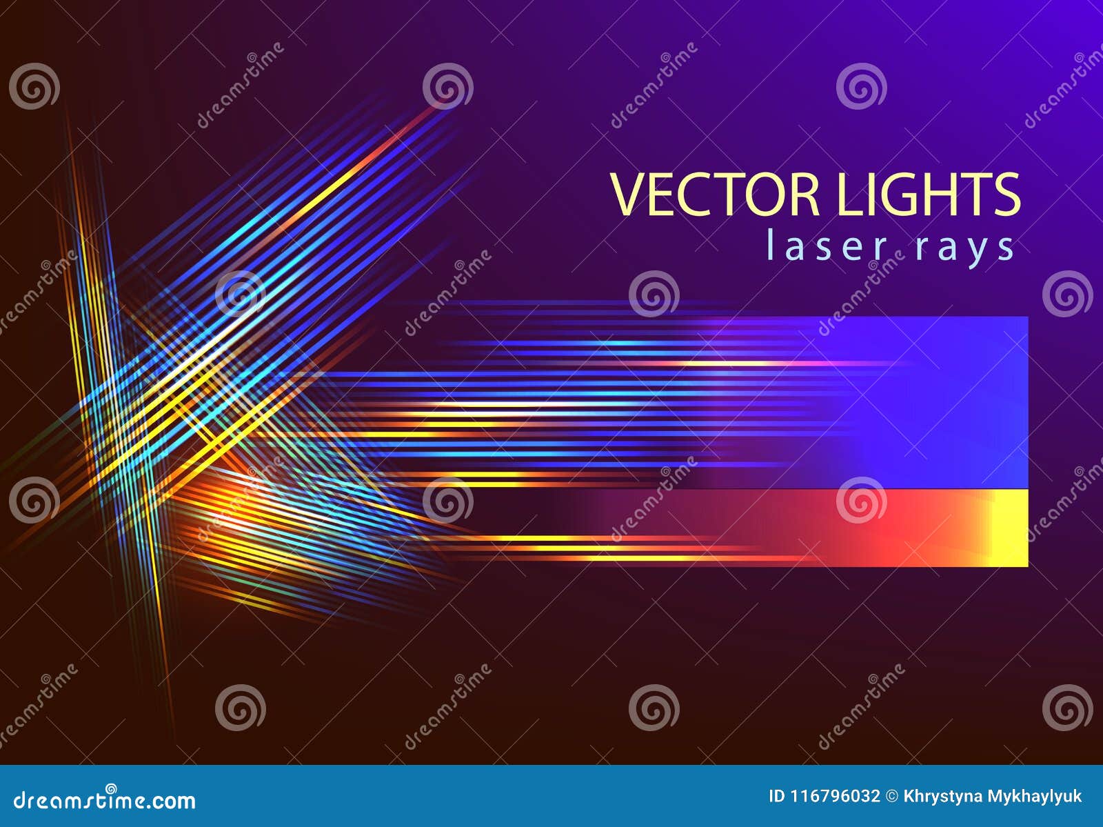 Tech Stripe Light Lines Abstarct Vector Background Stock Vector ...