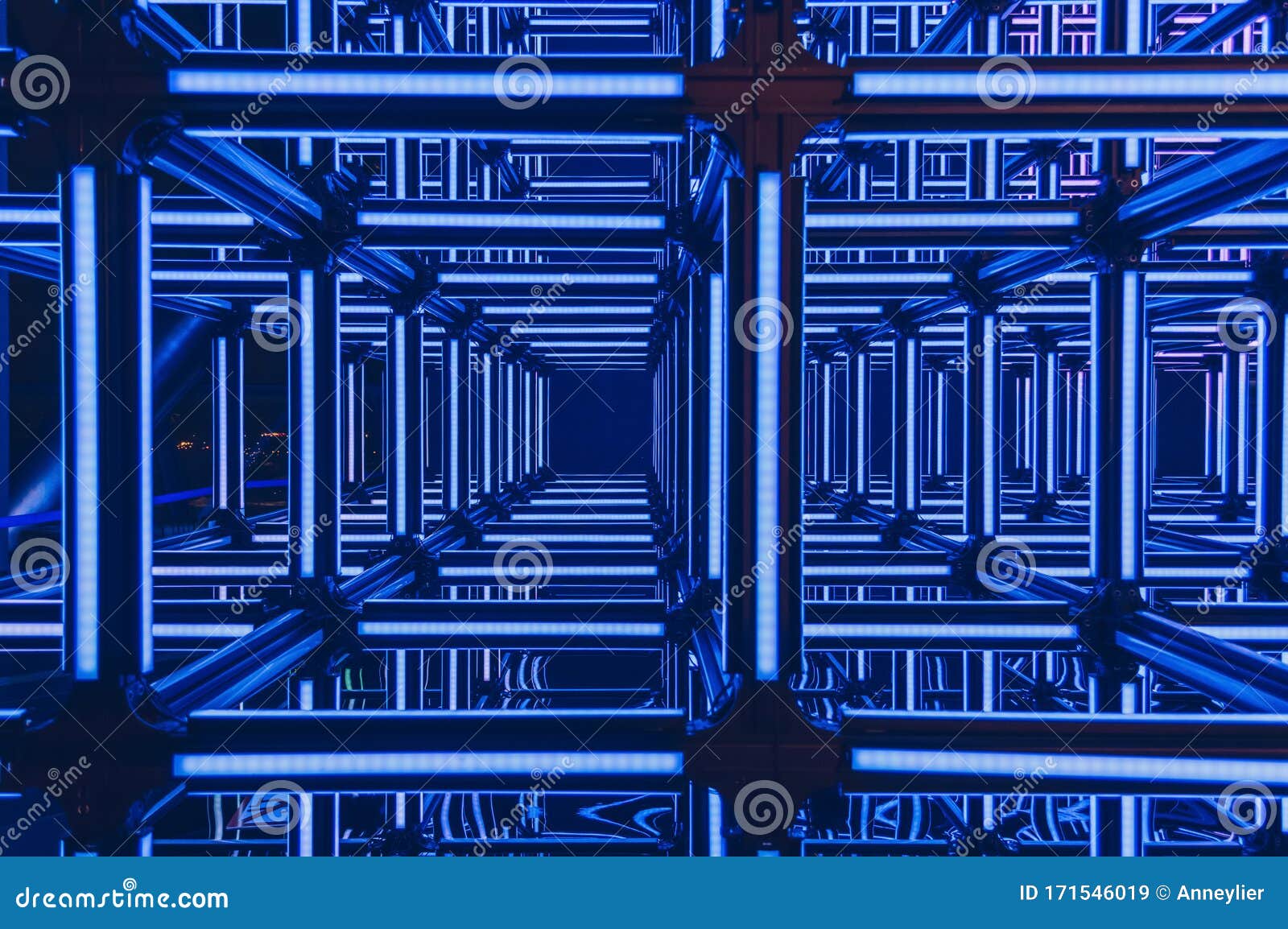 Abstarct Glowing Branch Of Tree Formed Pine Forest Concept Imagine ...