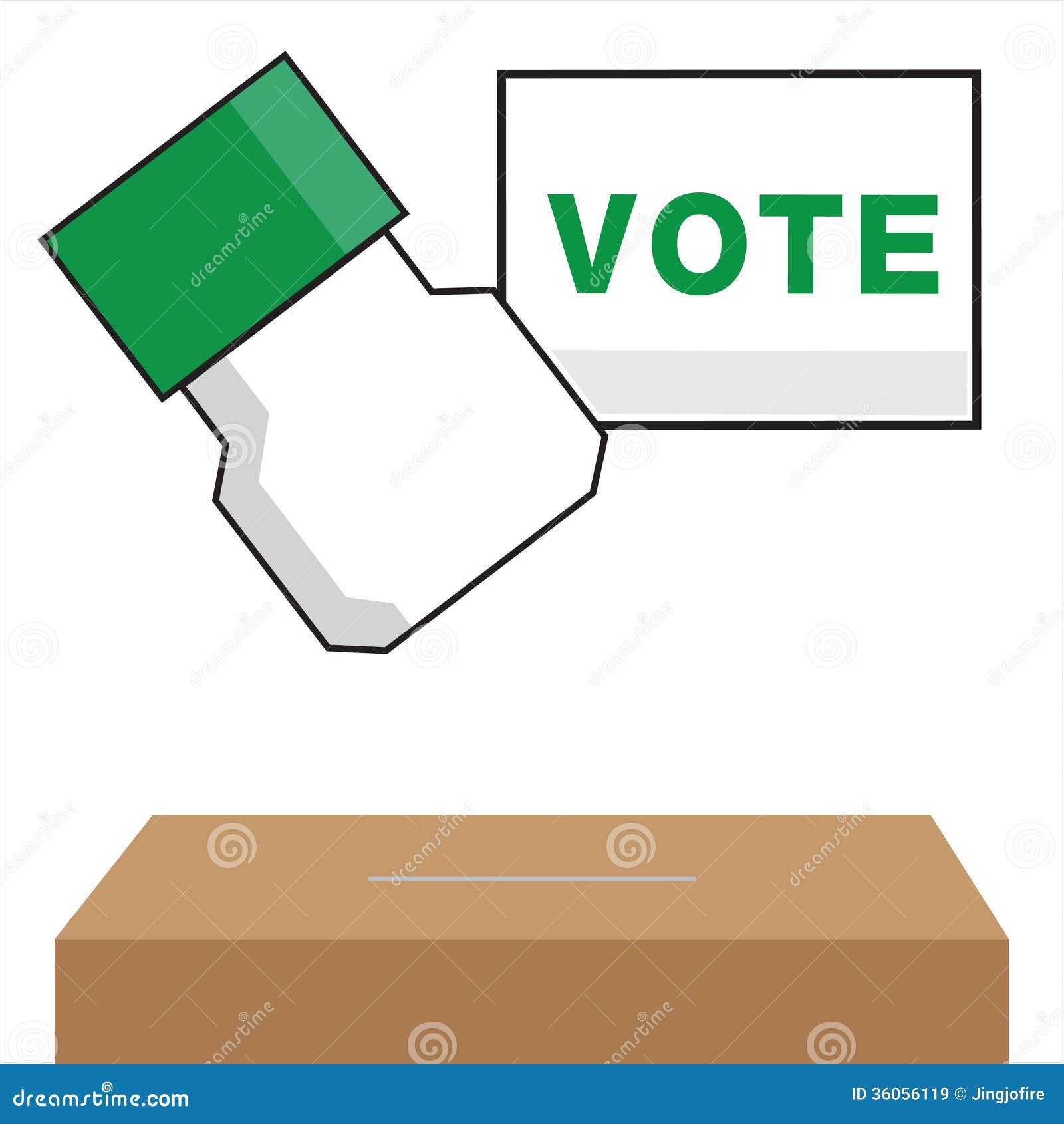 Abstimmen Stock Illustrationen, Vektors, & Klipart – (2,251 Stock ...