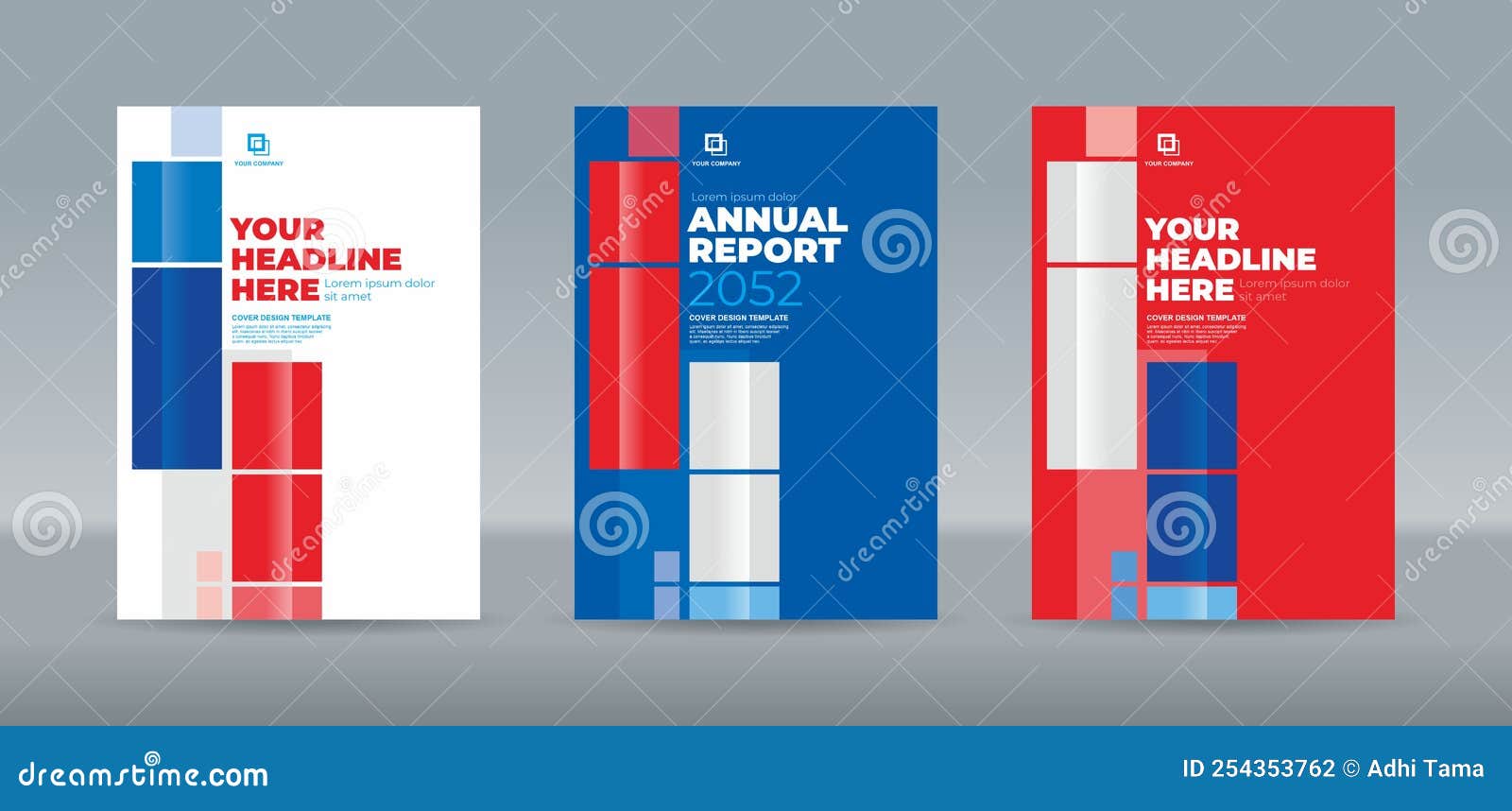 Abstrac Random Line Up Rectangle Book Cover Template Stock Vector ...