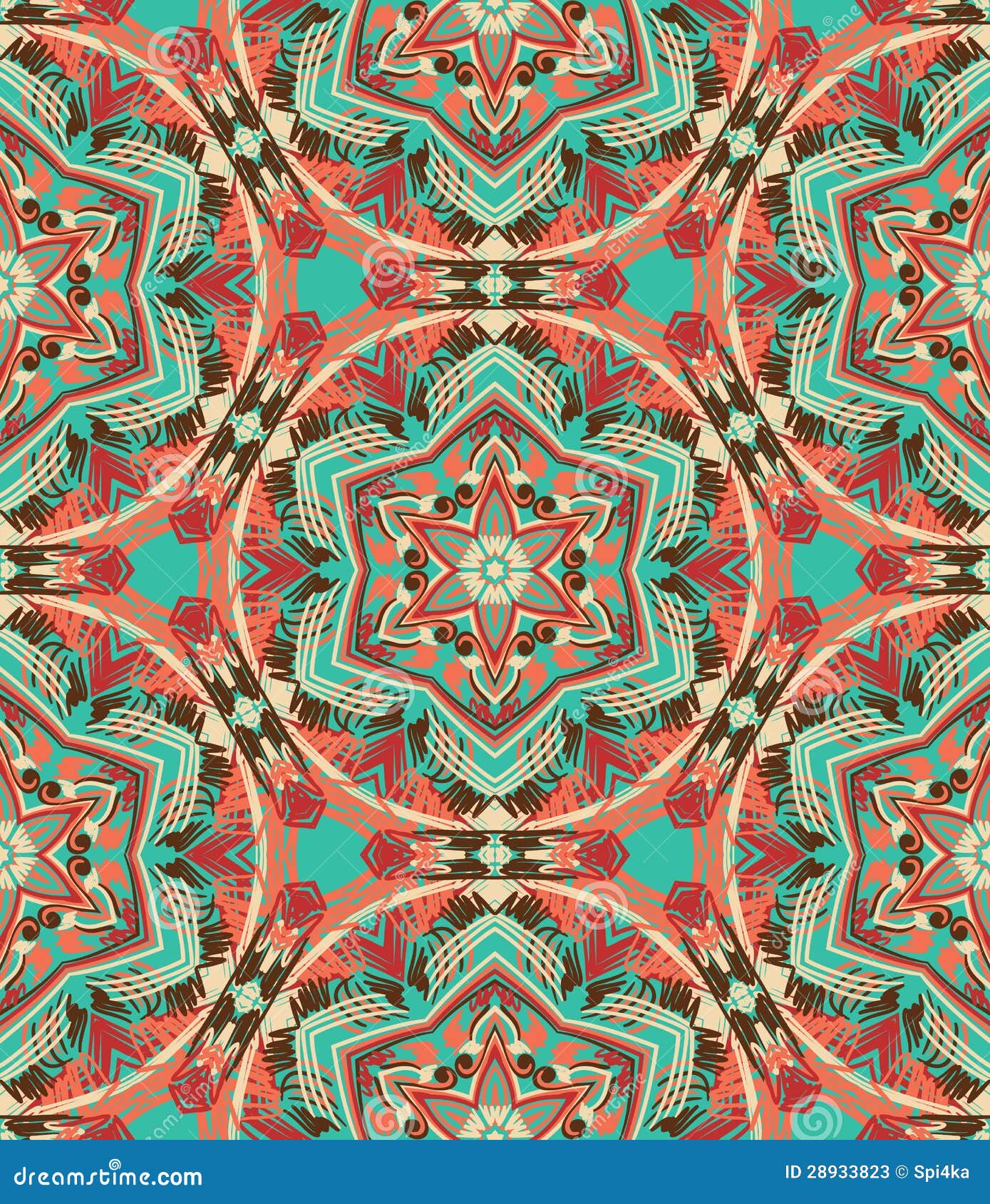 Abstrac seamless pattern stock vector. Illustration of design - 28933823