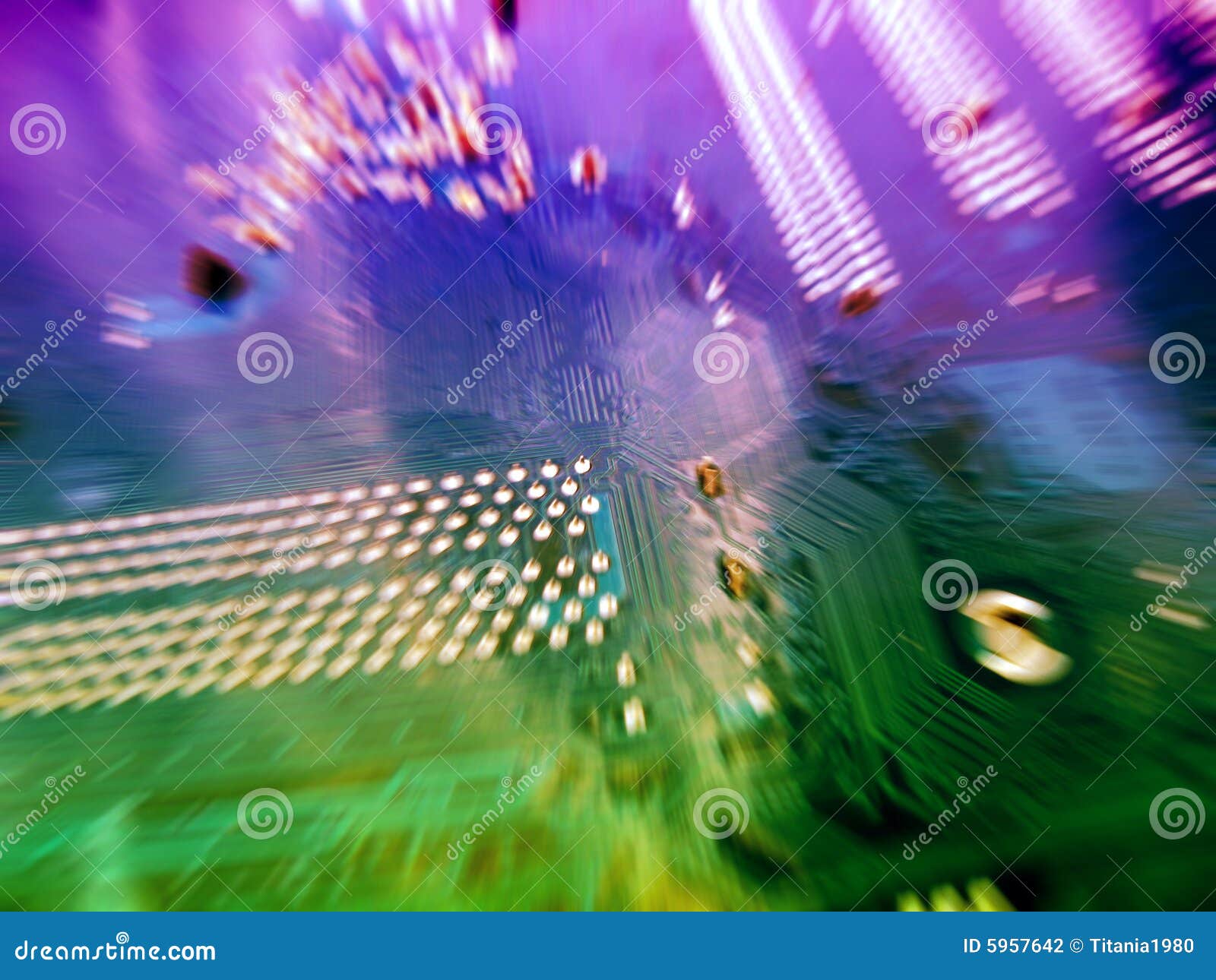 Abstract Motherboard, Computer Seamless Texture In Blue Color Stock ...