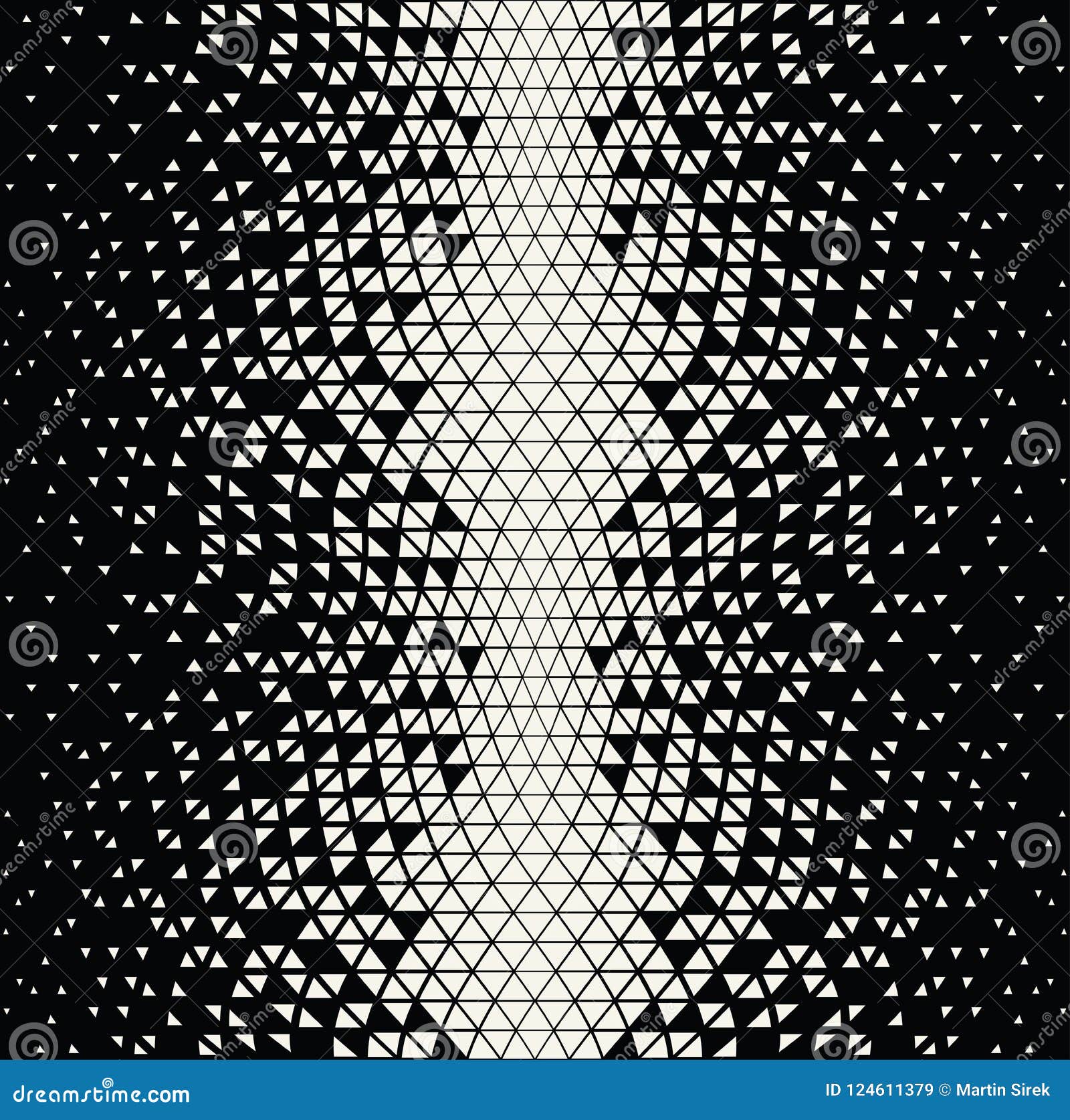 Halftone Triangle Particles Vector Abstract Technology Background ... Halftone Triangle Particles Vector Abstract Technology Background ...