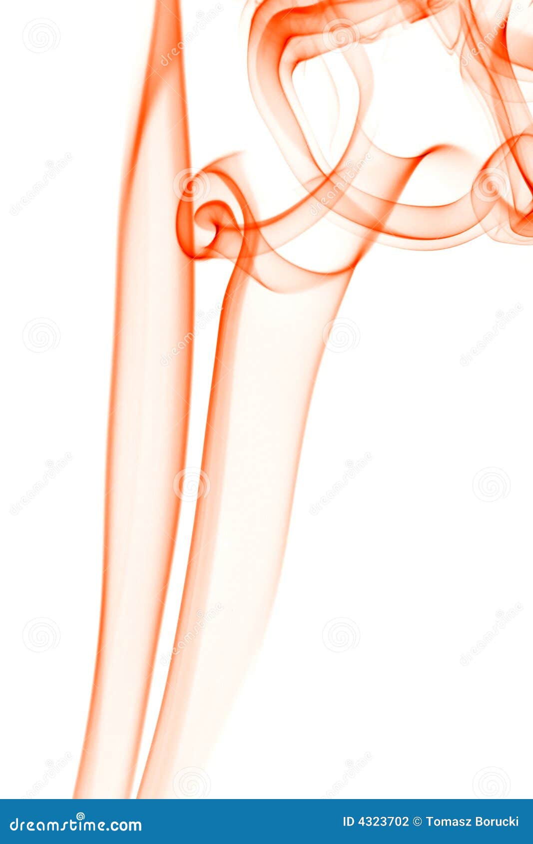 Orange Fog Or Smoke Cloud Isolated On Transparent Background. Realistic ...