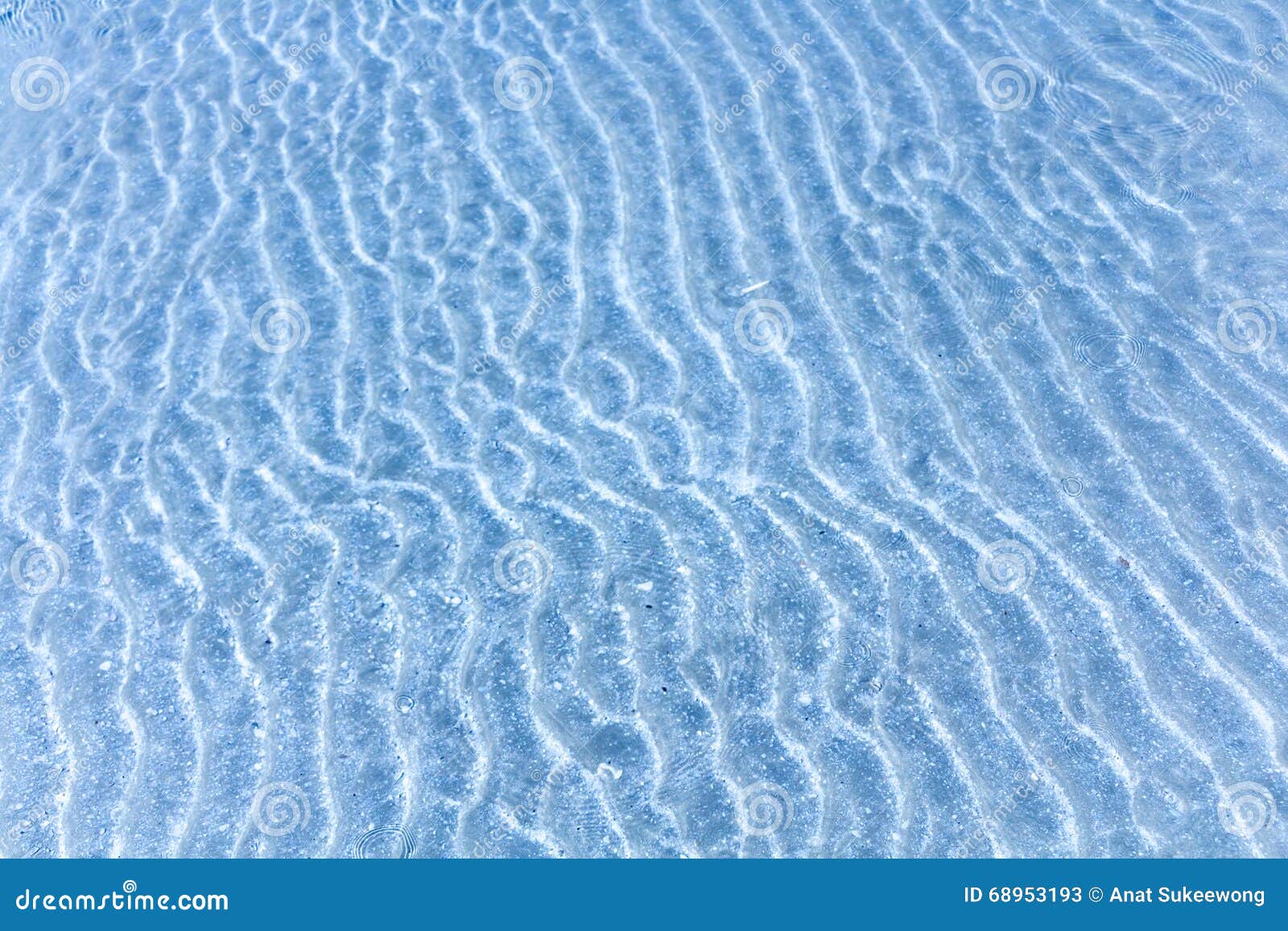 Abstrack Blue Sand Water Texture Stock Image - Image of water, bottom ...