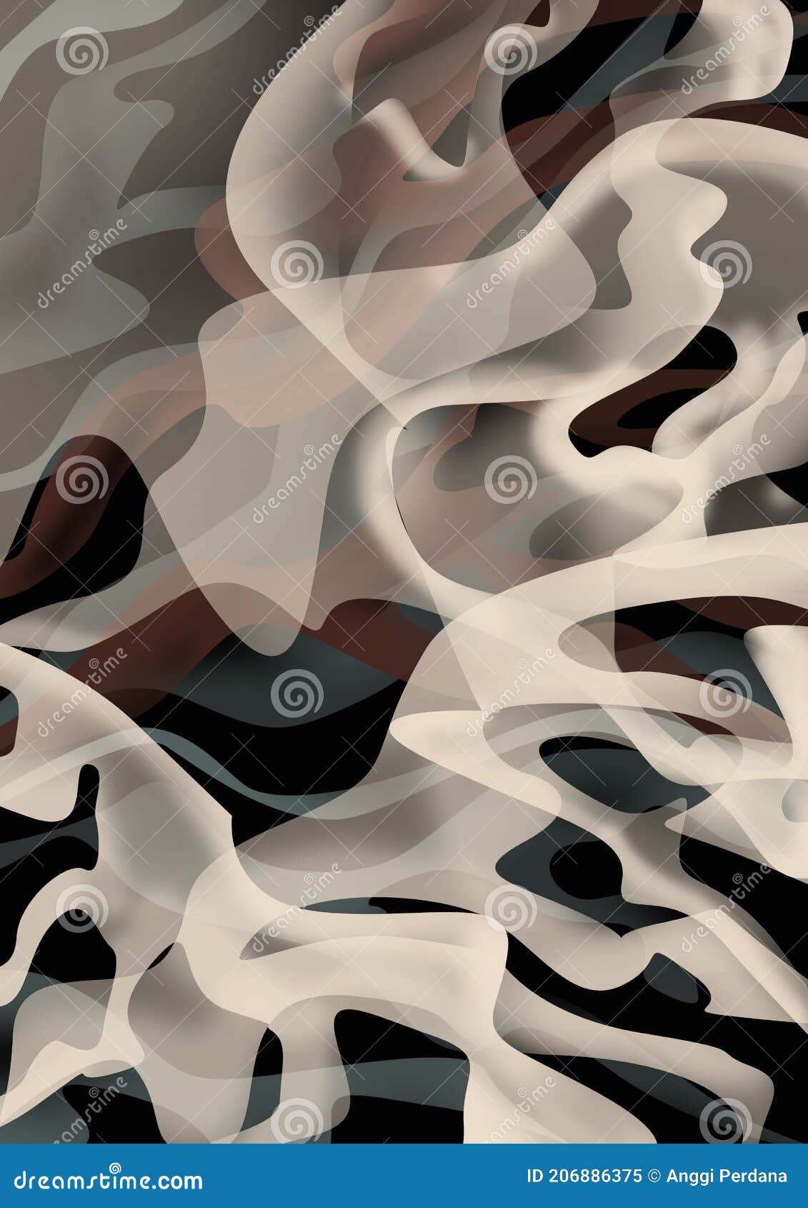 Abstrack Painting Digital Art Free Stock Illustration - Illustration of ...