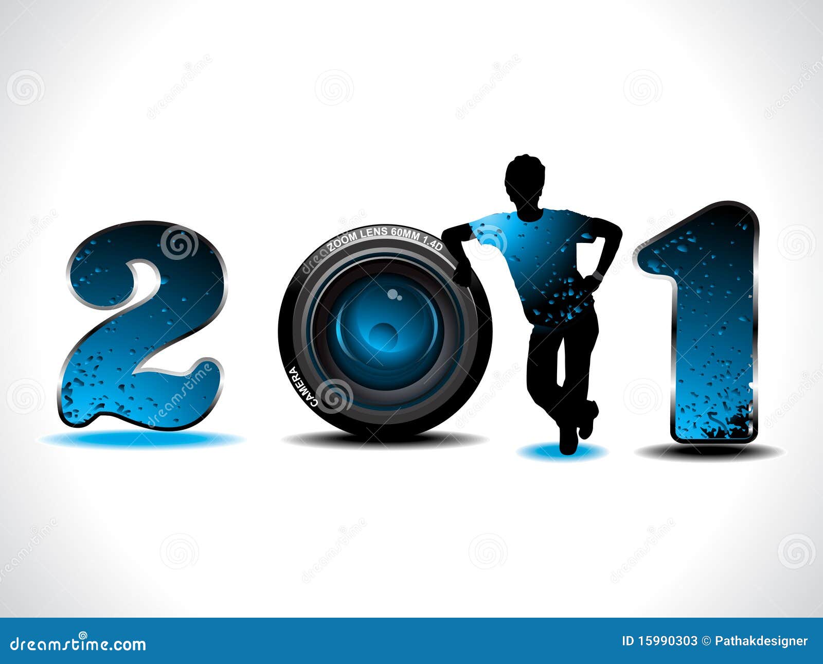 Abstract 2011 wallpaper stock vector. Illustration of heart - 15990303