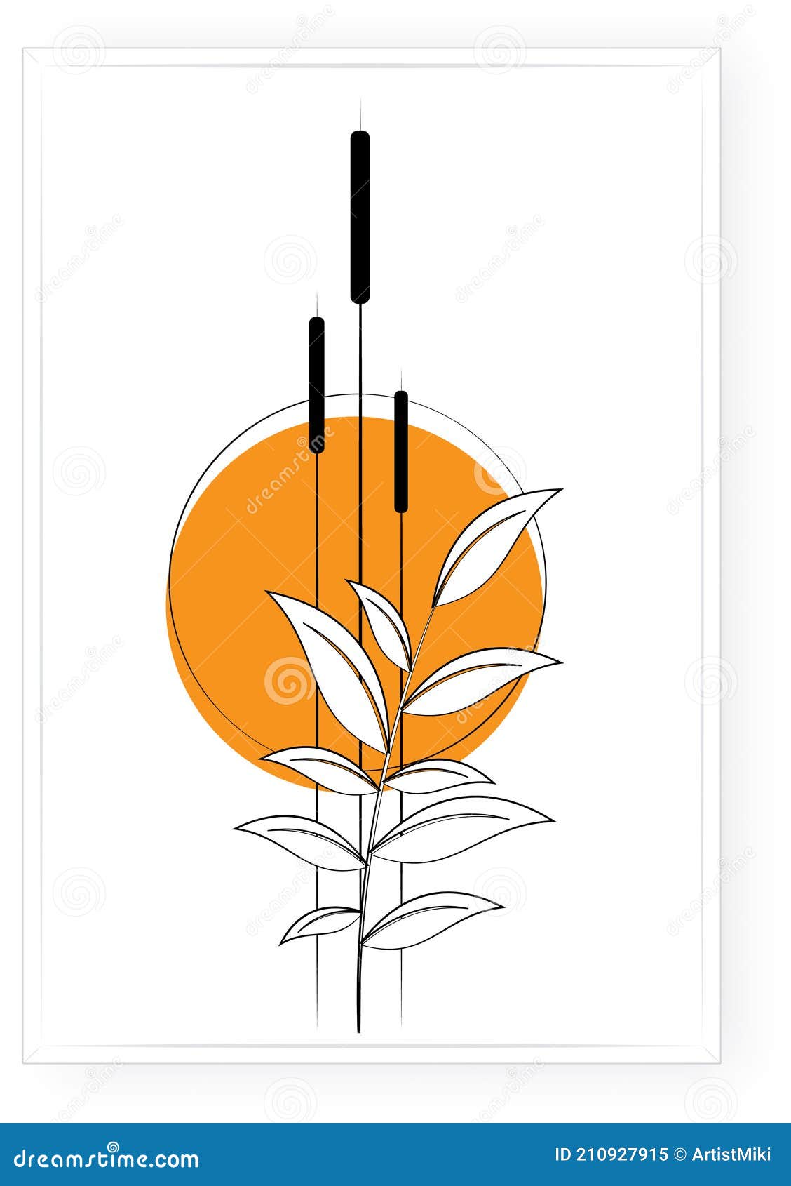 Minimalist Flower Design, Vector Stock Vector - Illustration of nature ...